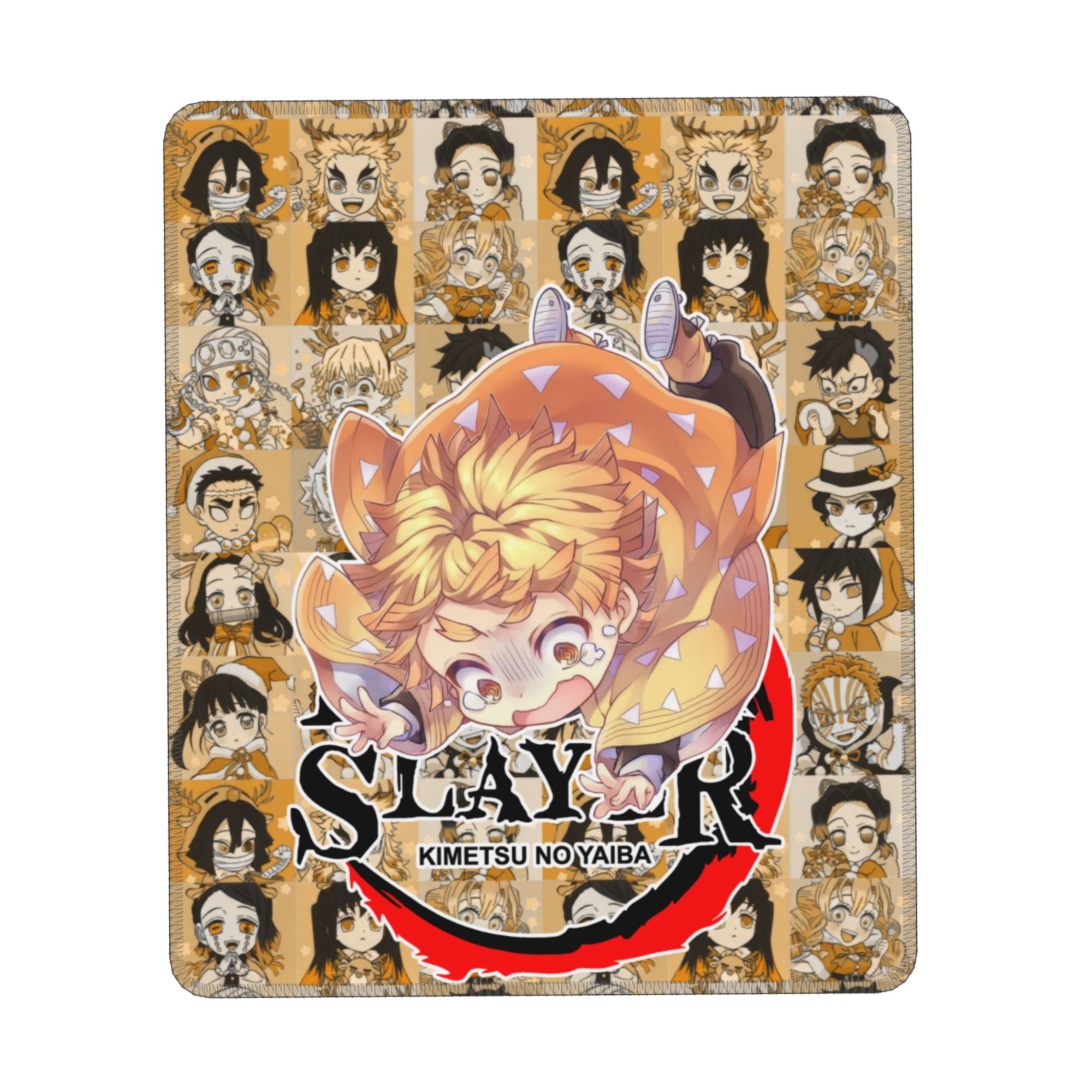 Demon Slayer Rubber Lock Edge Mouse Pad (Vertical) Office Mouse Pad ...