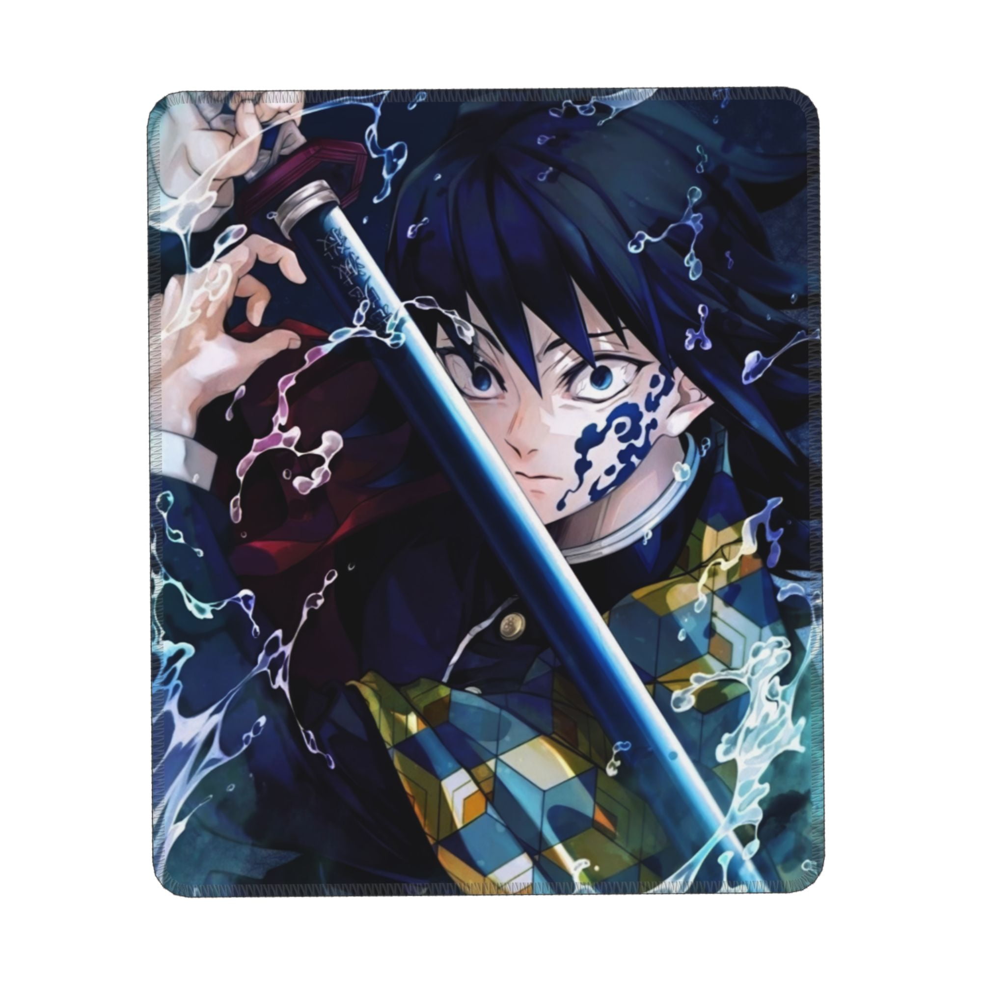 Demon Slayer Rubber Lock Edge Mouse Pad (Vertical) Office Mouse Pad ...