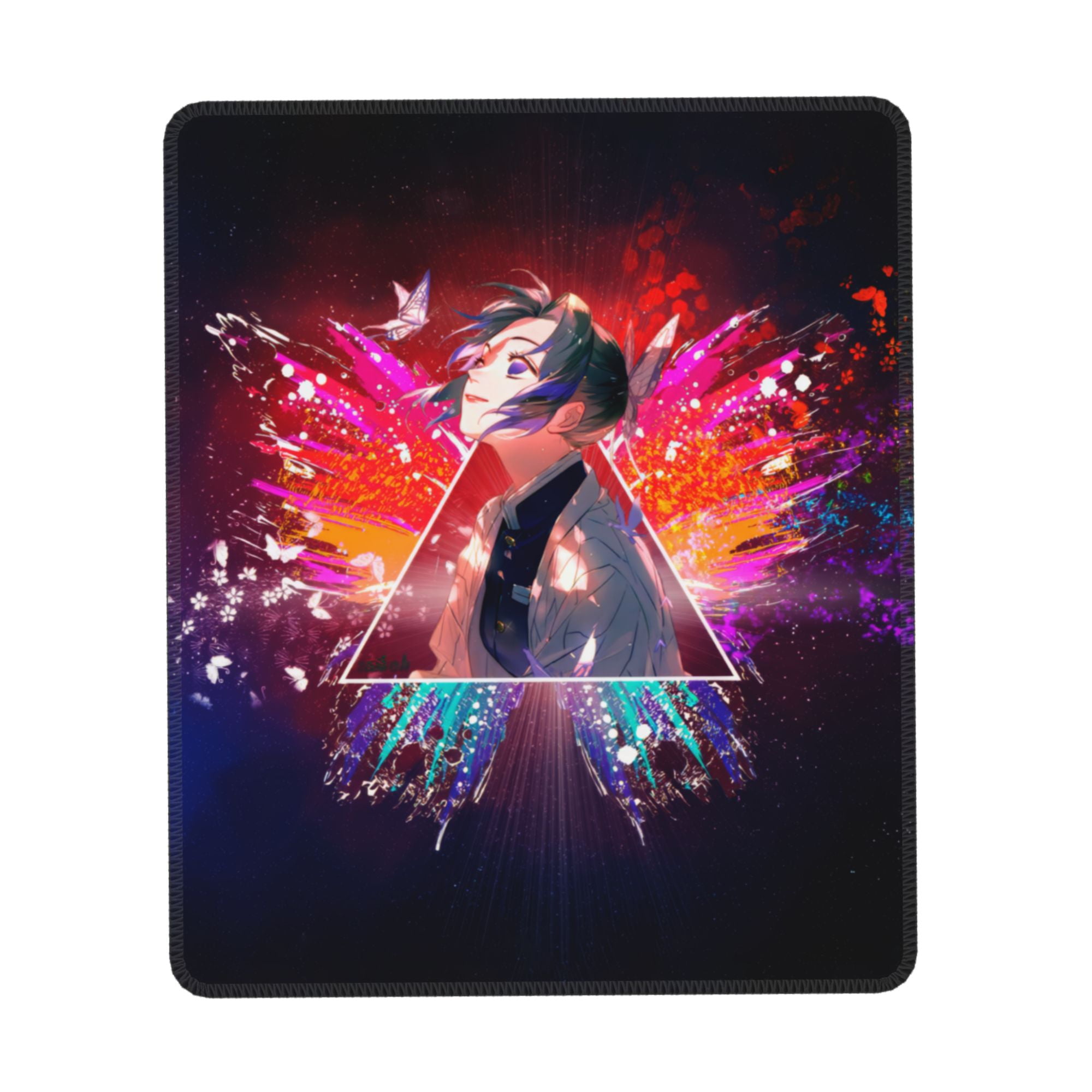 Demon Slayer Rubber Lock Edge Mouse Pad (Vertical) Office Mouse Pad ...