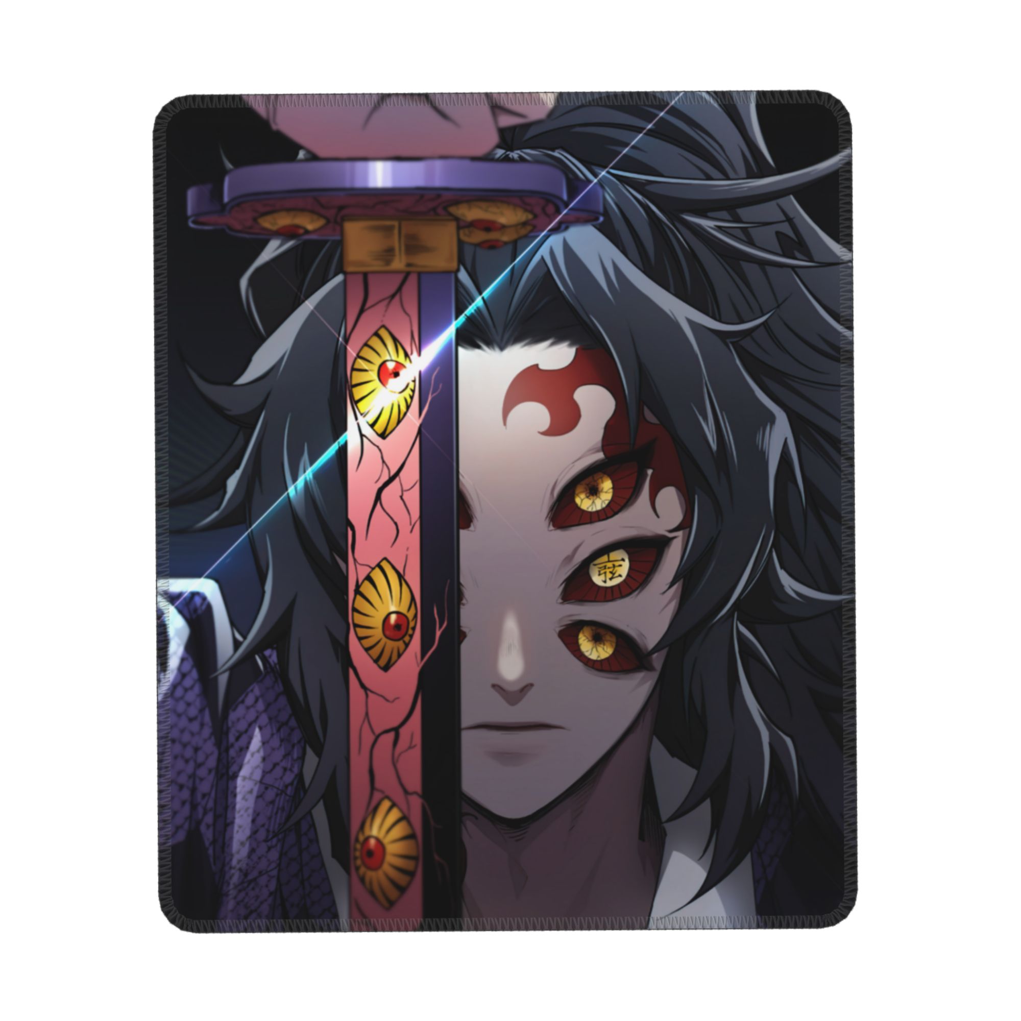 Demon Slayer Rubber Lock Edge Mouse Pad (Vertical) Office Mouse Pad ...