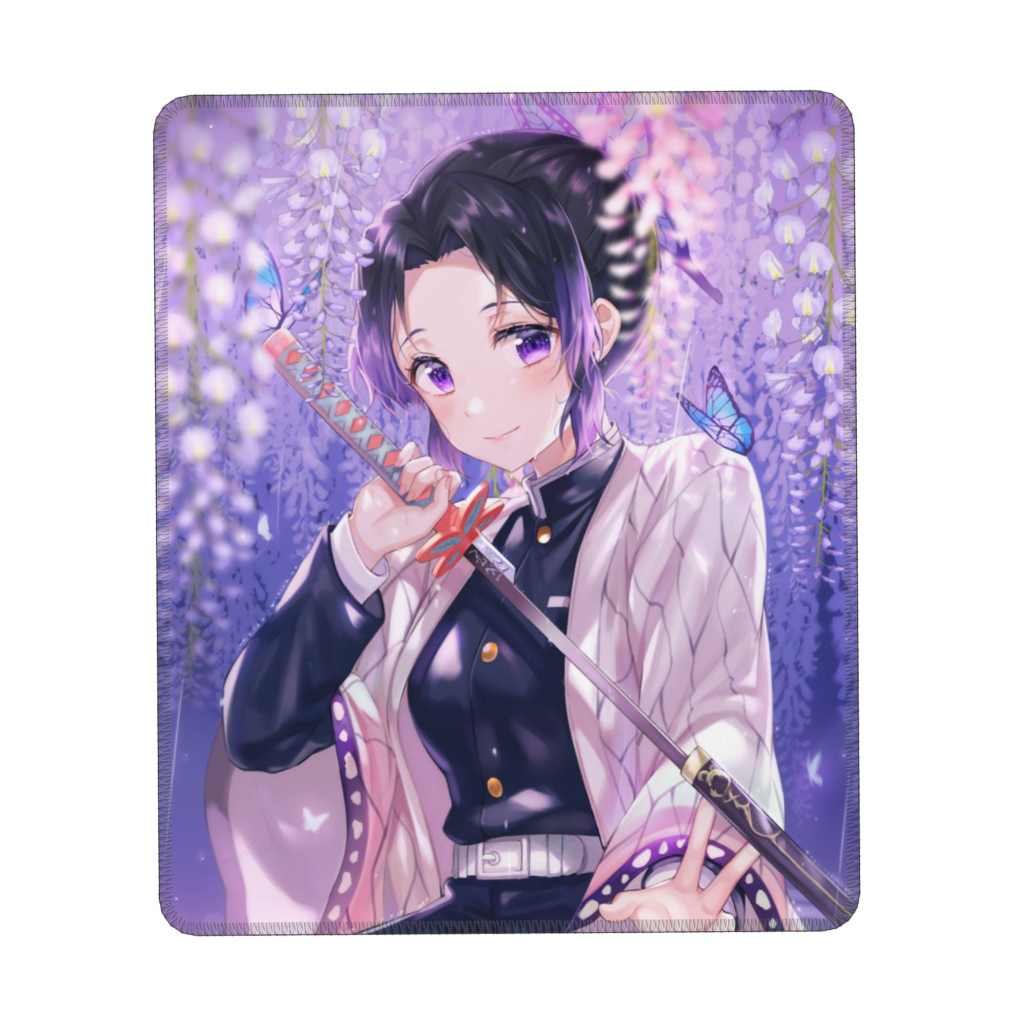 Demon Slayer Rubber Lock Edge Mouse Pad (Vertical) Office Mouse Pad ...