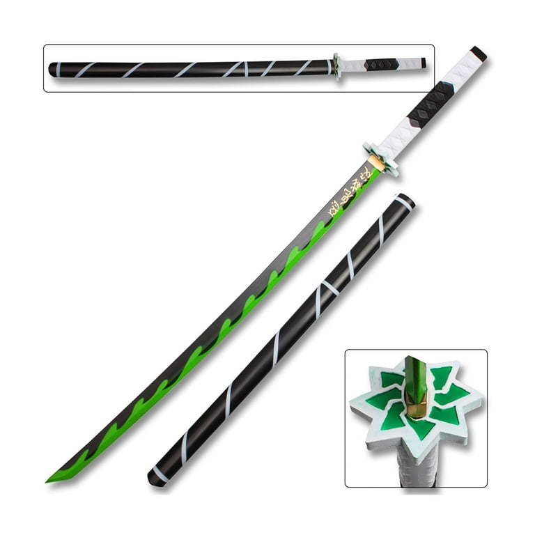 Anime Wind Sword Demon Slayer Sanemi Shinazugawa Wind Pillar Nichirin