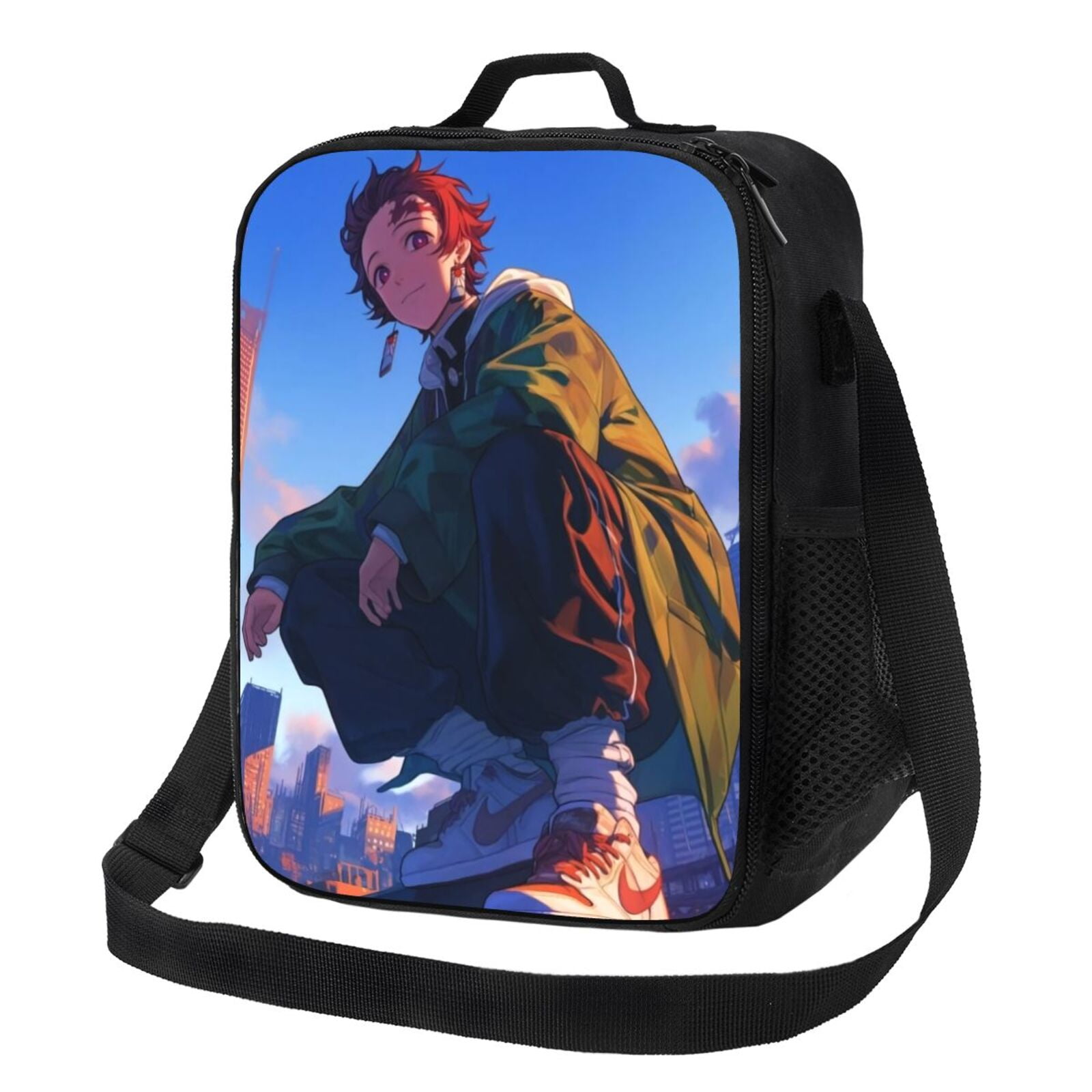 Demon Slayer Scream Lunch Bag, Insulated Lunch Box, Reusable with Side ...