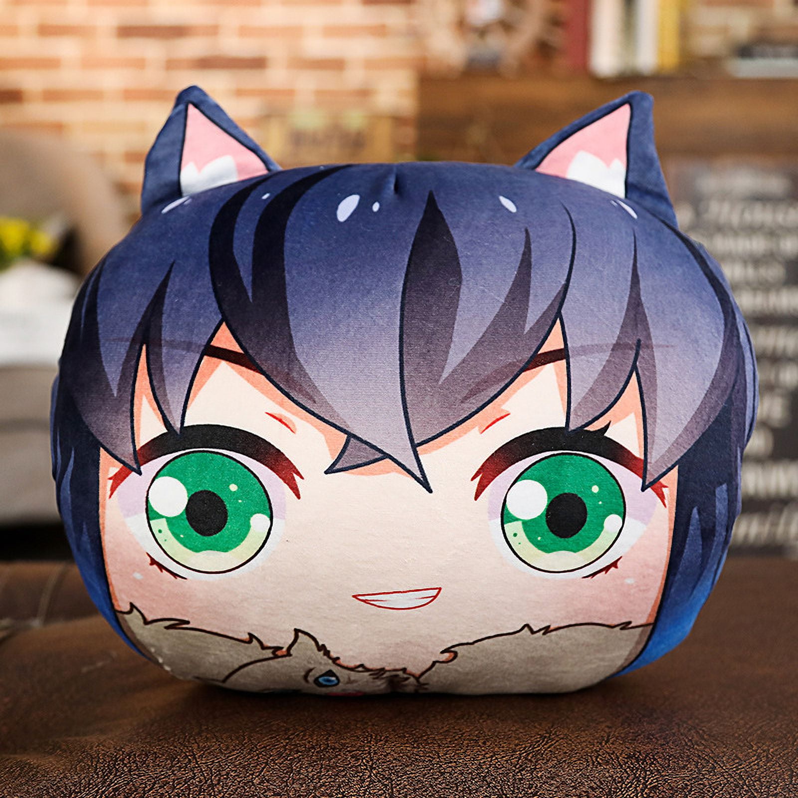 Demon Slayer Series Down Cotton Hand Warmer Pillow - Inosuke (Pig Head ...