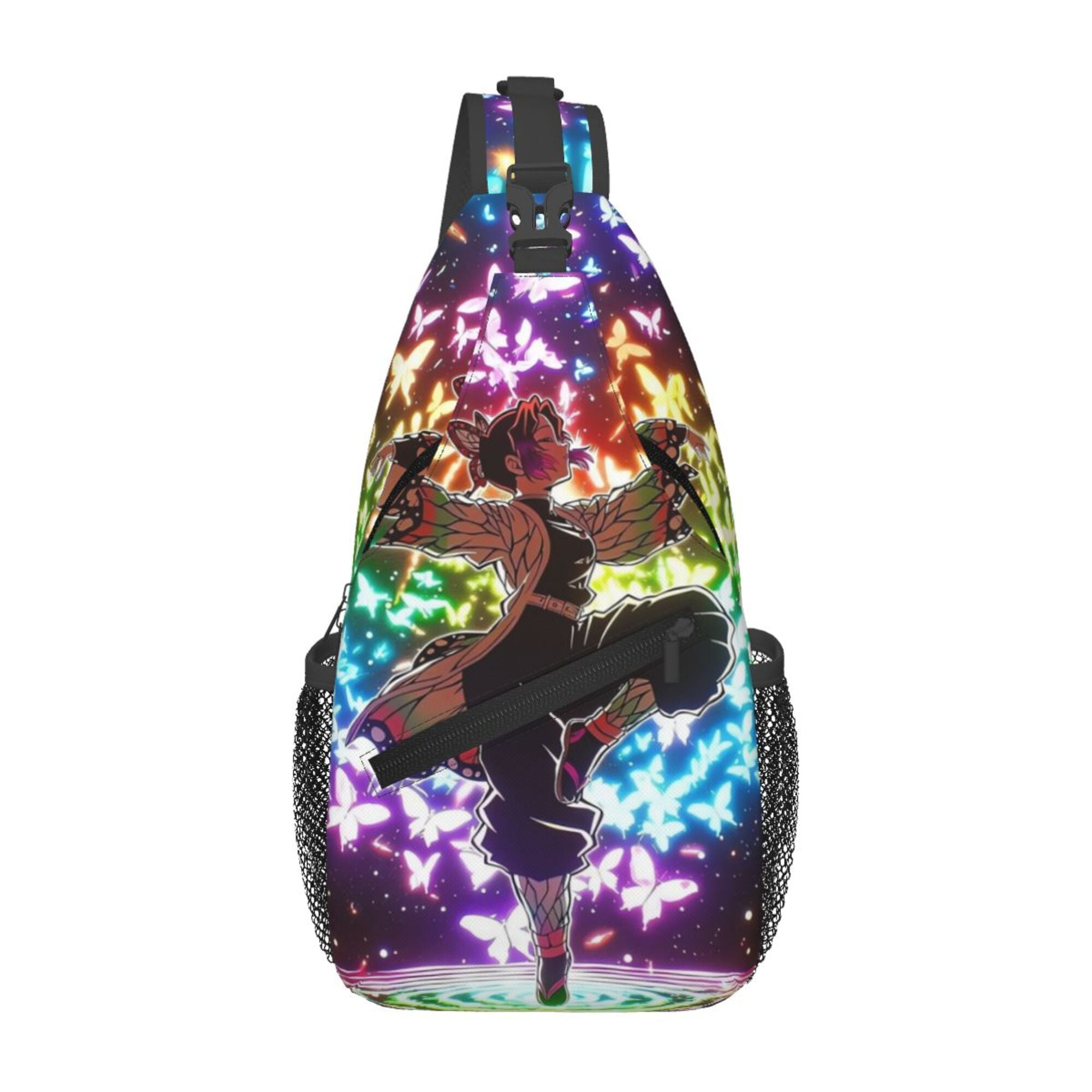 Demon Slayer Shinobu Kocho Sling Bag Crossbody Sling Backpack Chest Bag ...