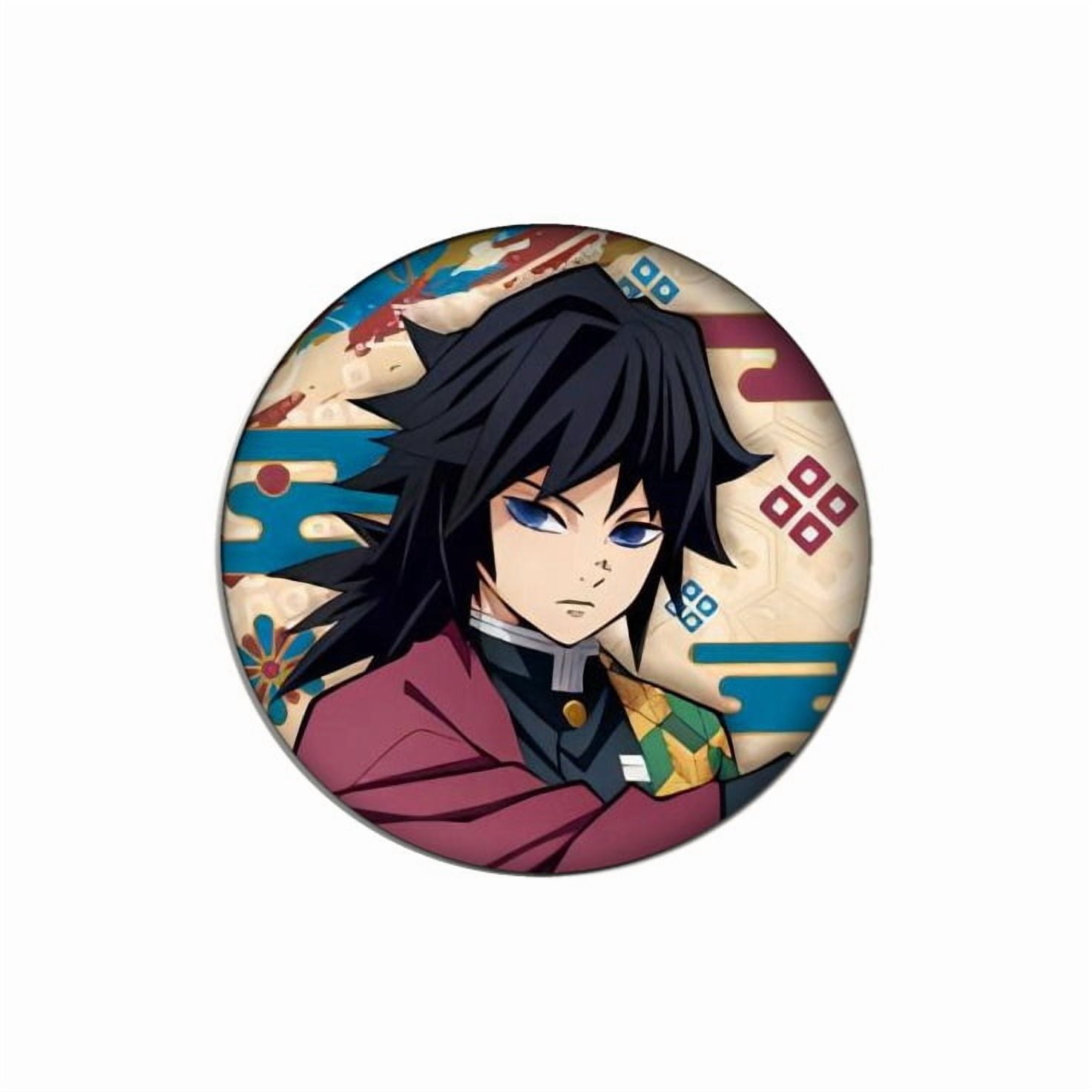 Demon Slayer Surrounding Tanjiro My Wife Sun Yi Ba Chi Tinplate Badge ...