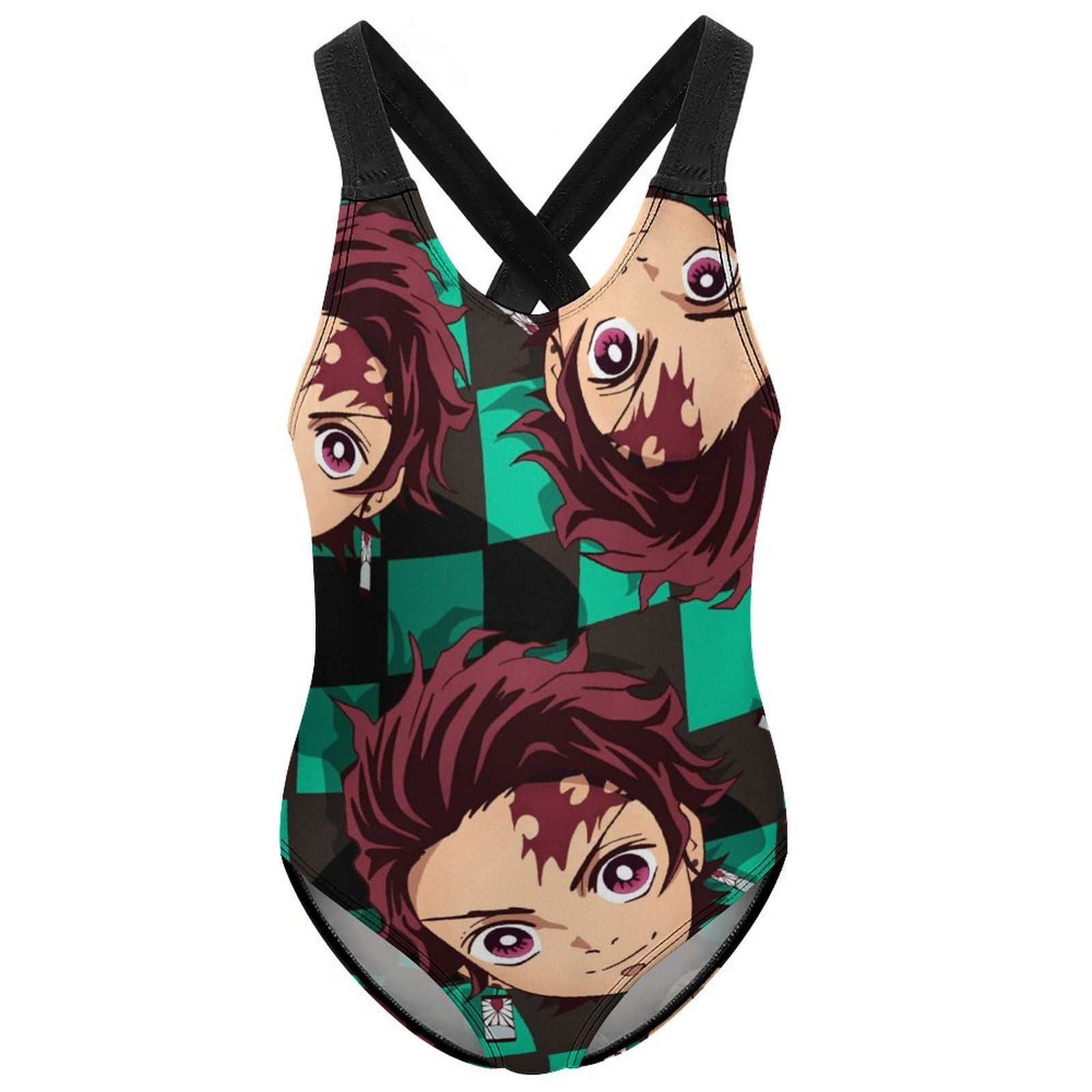 Demon Slayer Swimwear Kids' One-Piece Swimsuit Quick-Dry Cute Printed ...