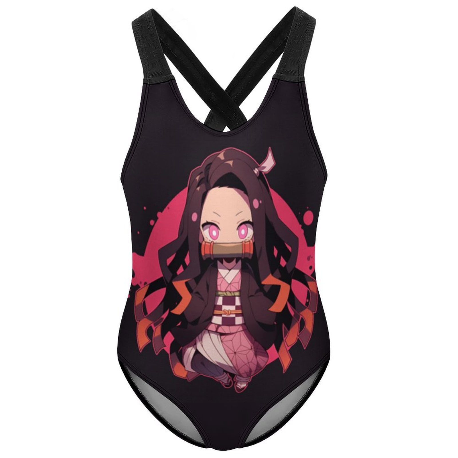 Demon Slayer Swimwear Kids' One-Piece Swimsuit Quick-Dry Cute Printed ...