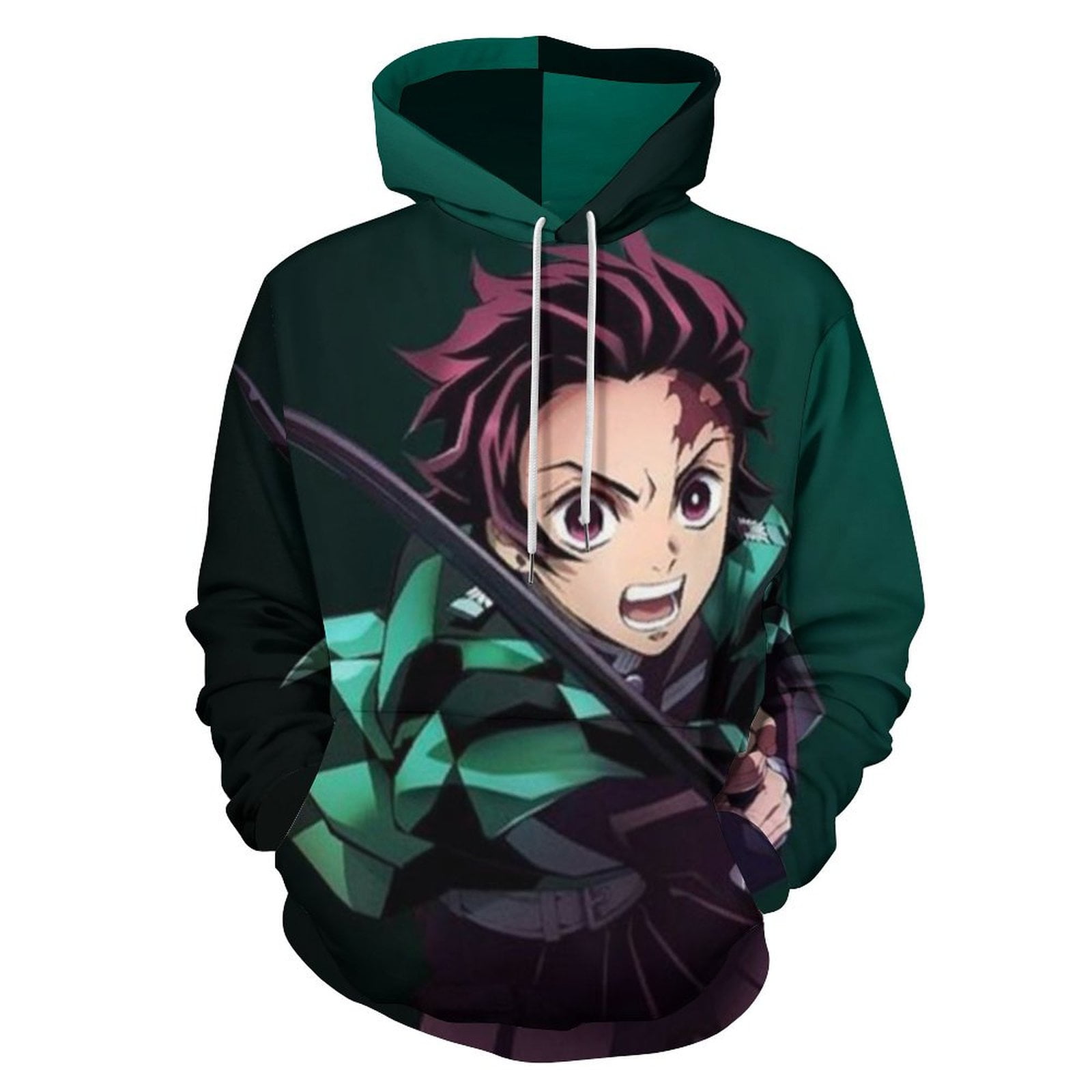 Demon Slayer Tanjiro Character Fashion Hoodies Sweatshirts For Mens And ...
