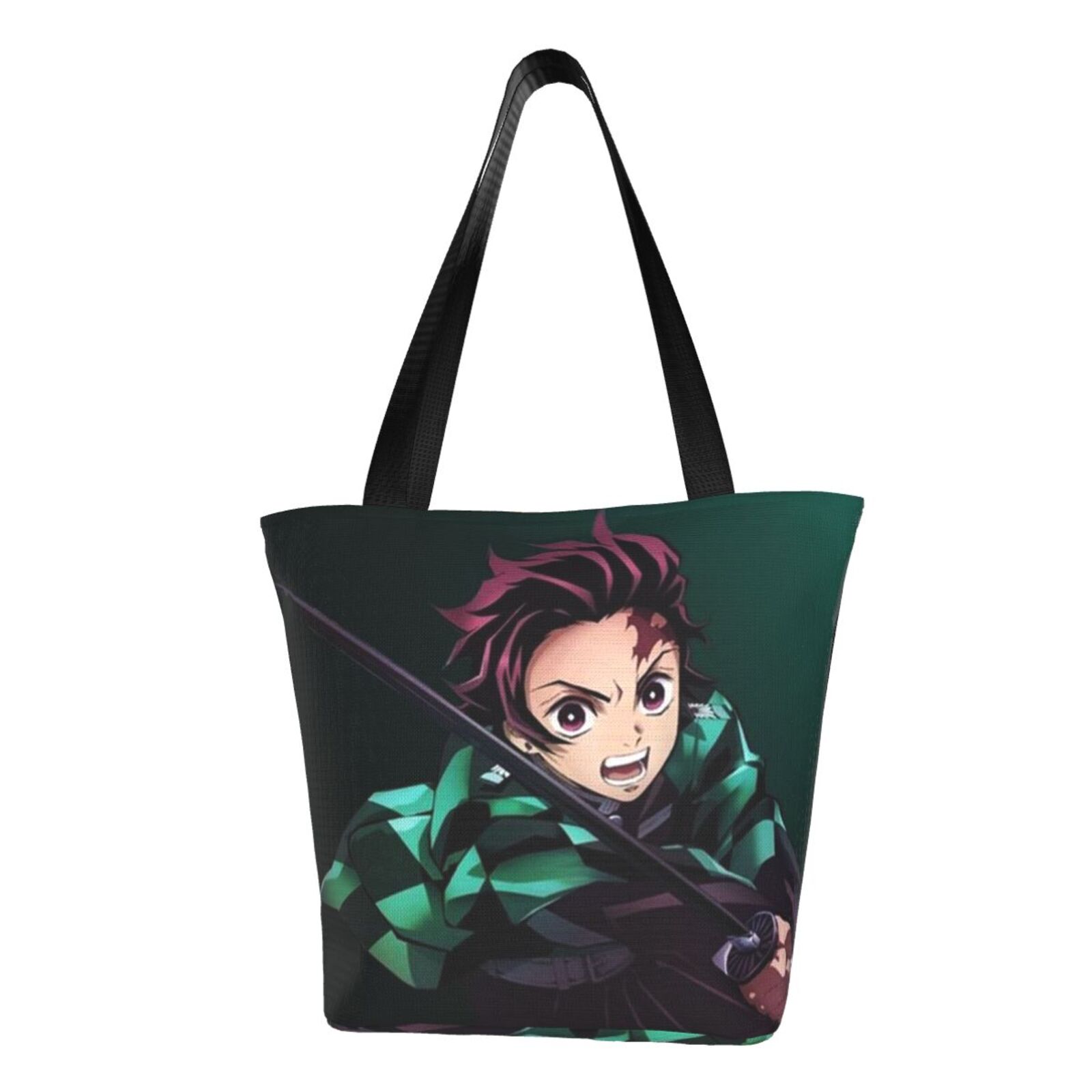 Demon Slayer Tanjiro Character Women's Tote Bag Large Capacity Handbag ...