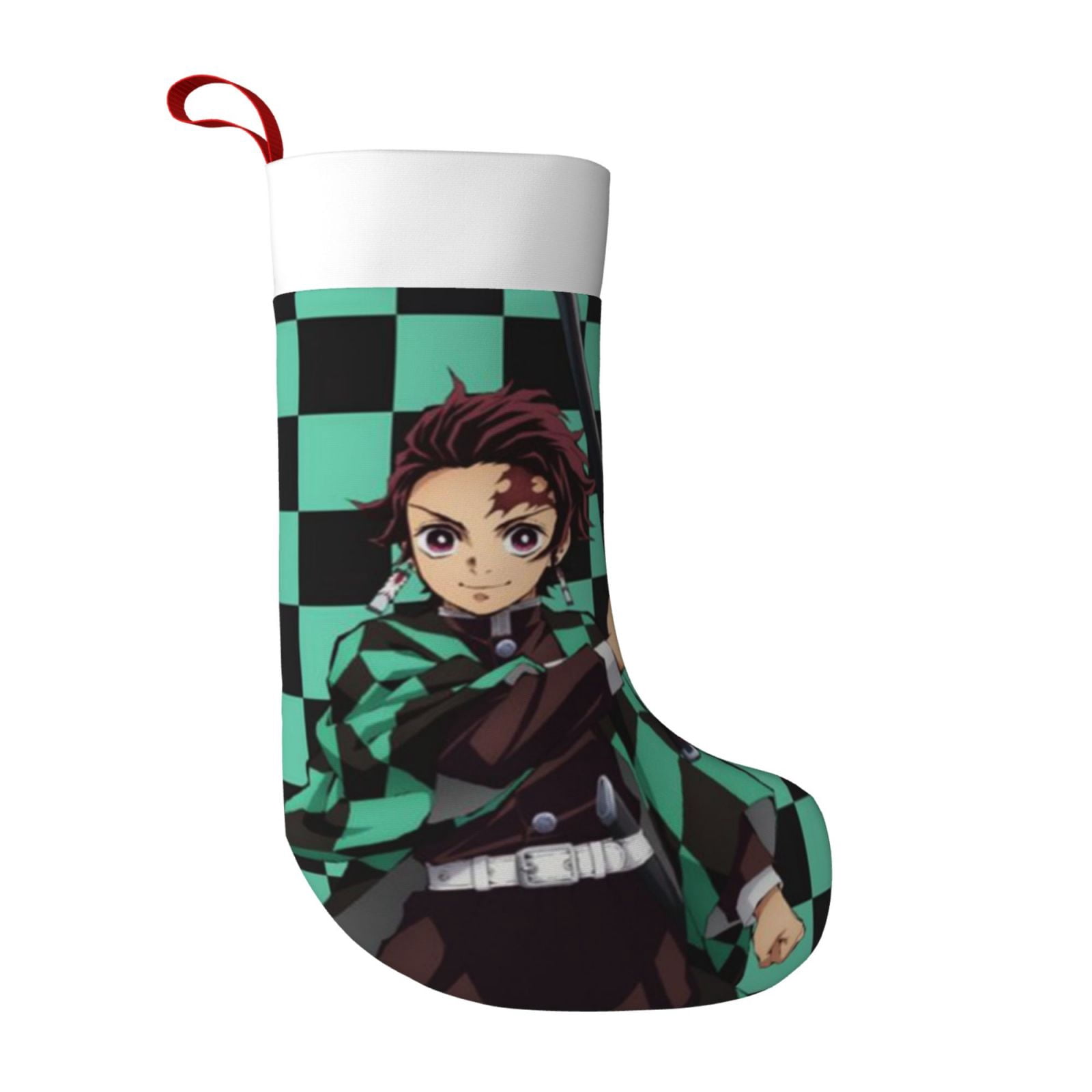Demon Slayer Tanjiro Christmas Stocking Party Home Christmas Tree Decor ...