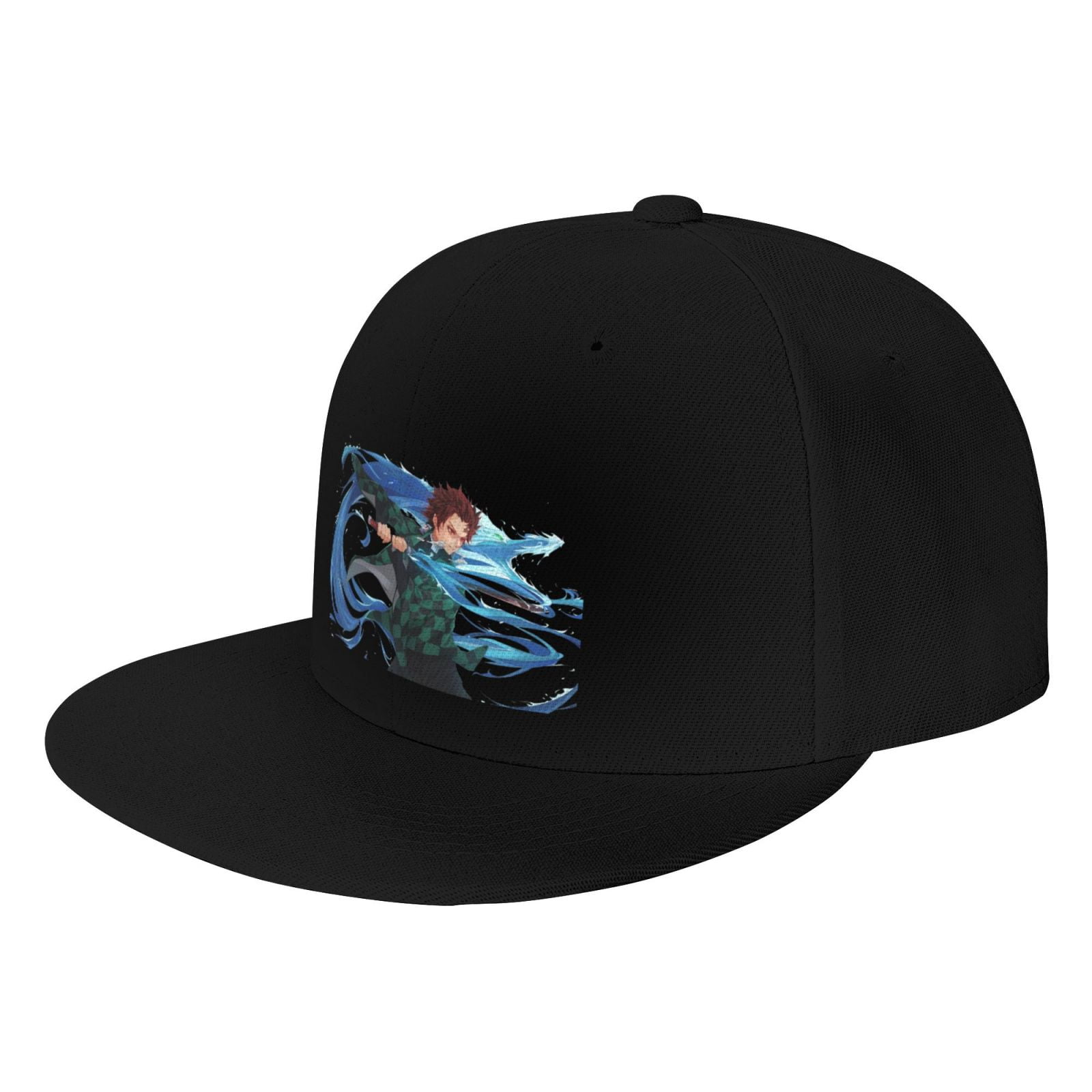 Demon Slayer Tanjiro Kamado Adult Flat Brim Hip Hop Hat Dad Hat ...