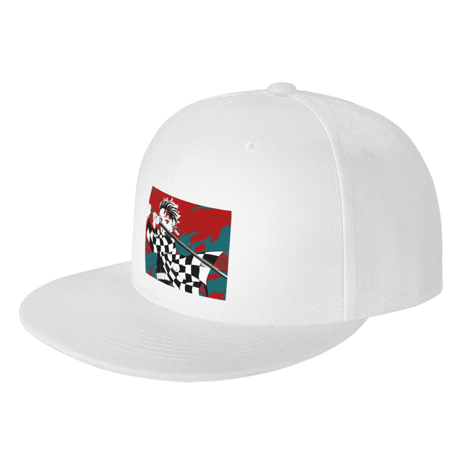 Demon Slayer Tanjiro Kamado Adult Flat Brim Hip Hop Hat Dad Hat ...