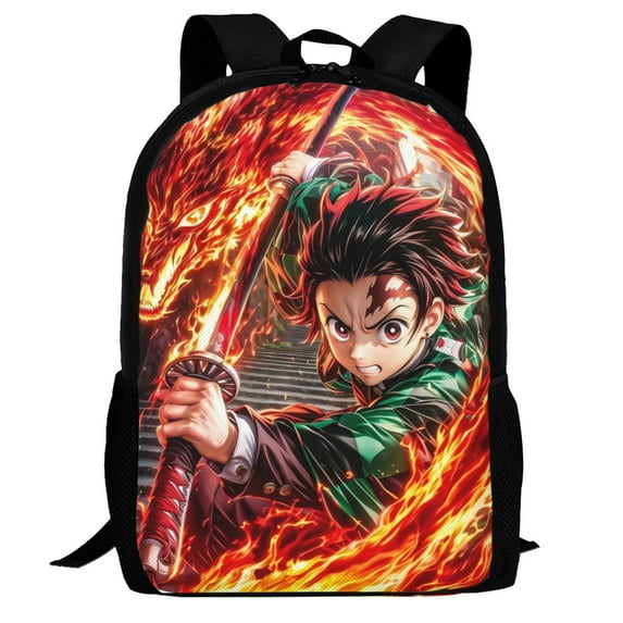 Demon Slayer Tanjiro Kamado Backpack,3d Print Laptop Backpack ...