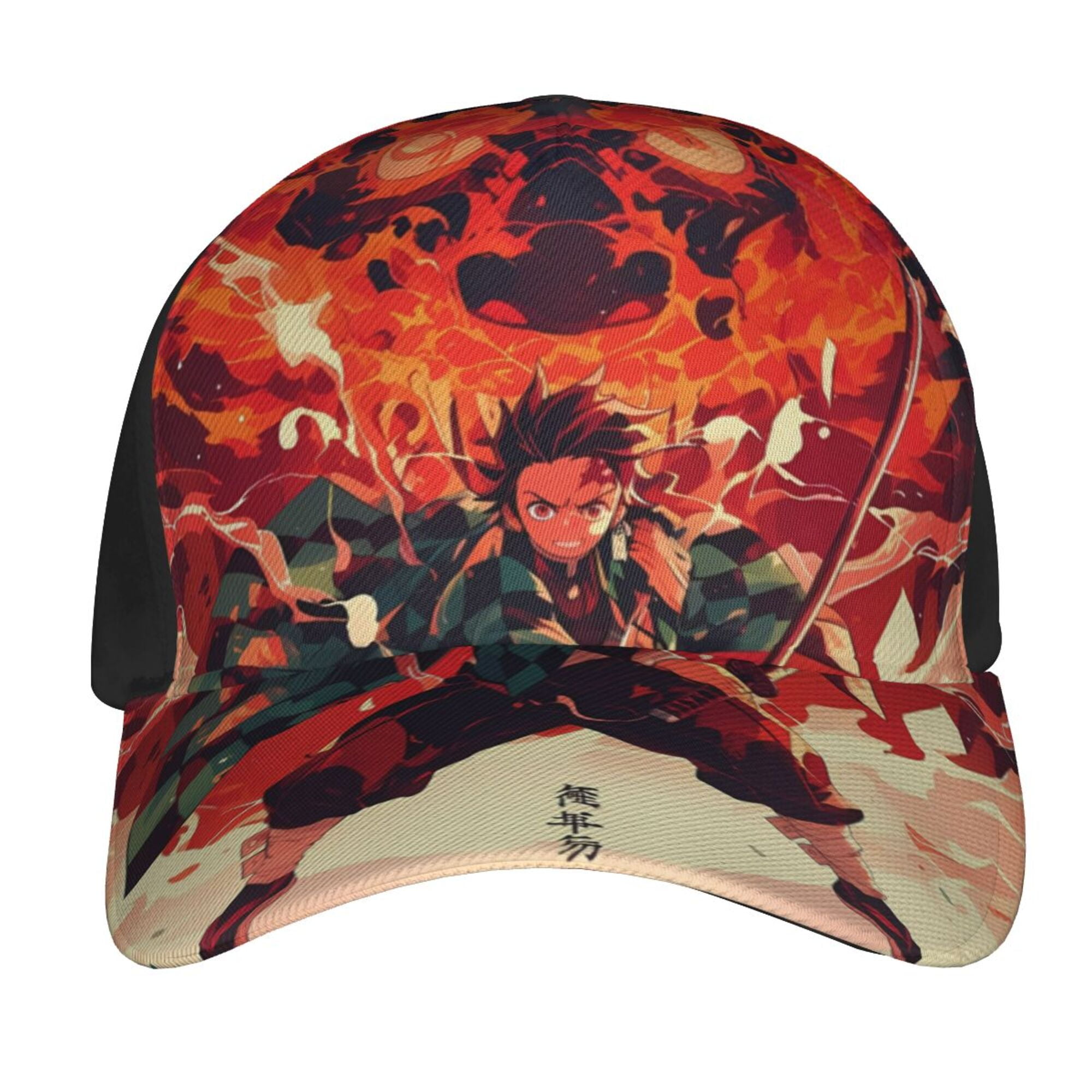 Demon Slayer Tanjiro Kamado Baseball Hat Hip Hop Caps Sun Hat Outdoor ...