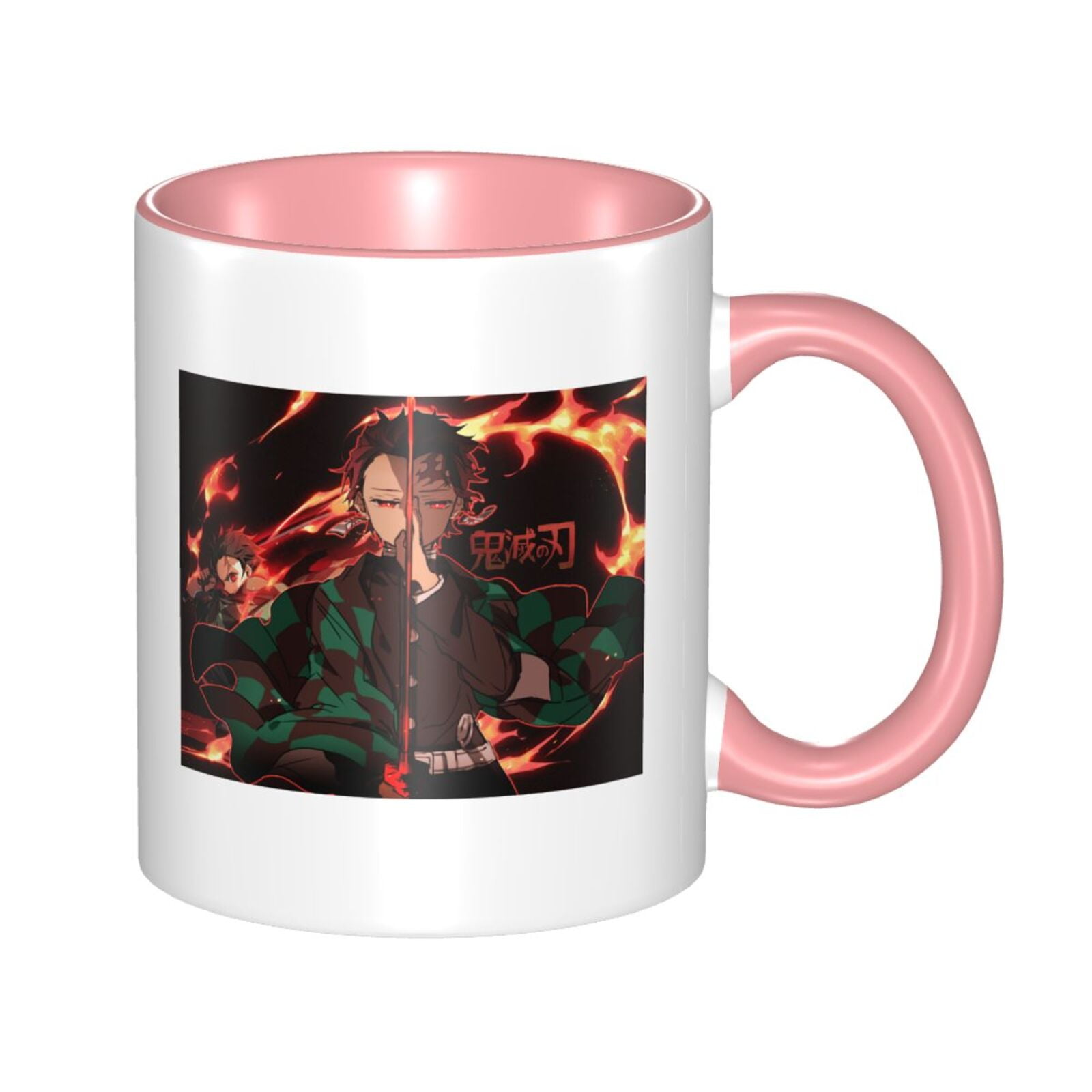Demon Slayer Tanjiro Kamado Ceramic Magic Coffee Mug , Tea Cup 11 Oz ...