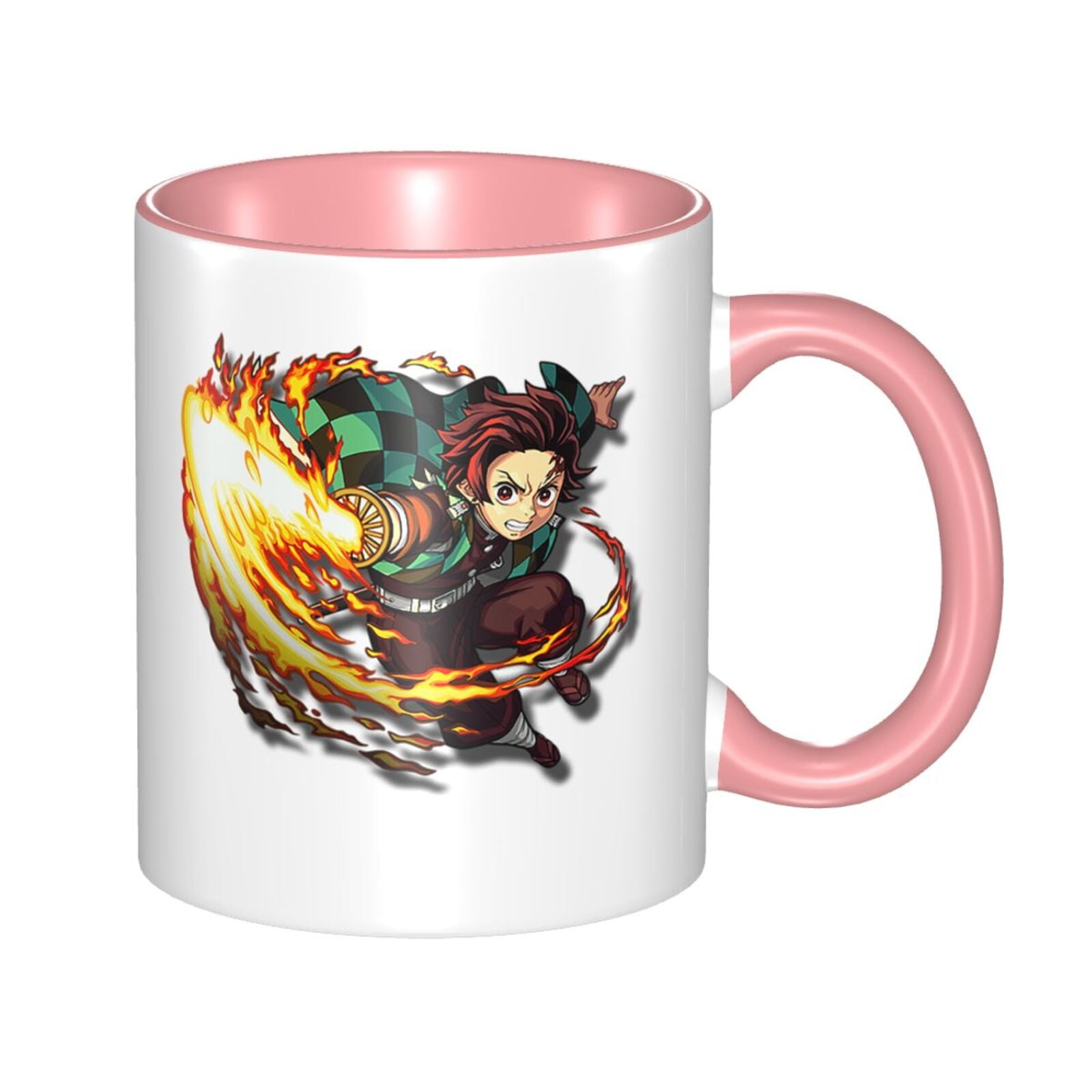 Demon Slayer Tanjiro Kamado Ceramic Magic Coffee Mug , Tea Cup 11 Oz ...
