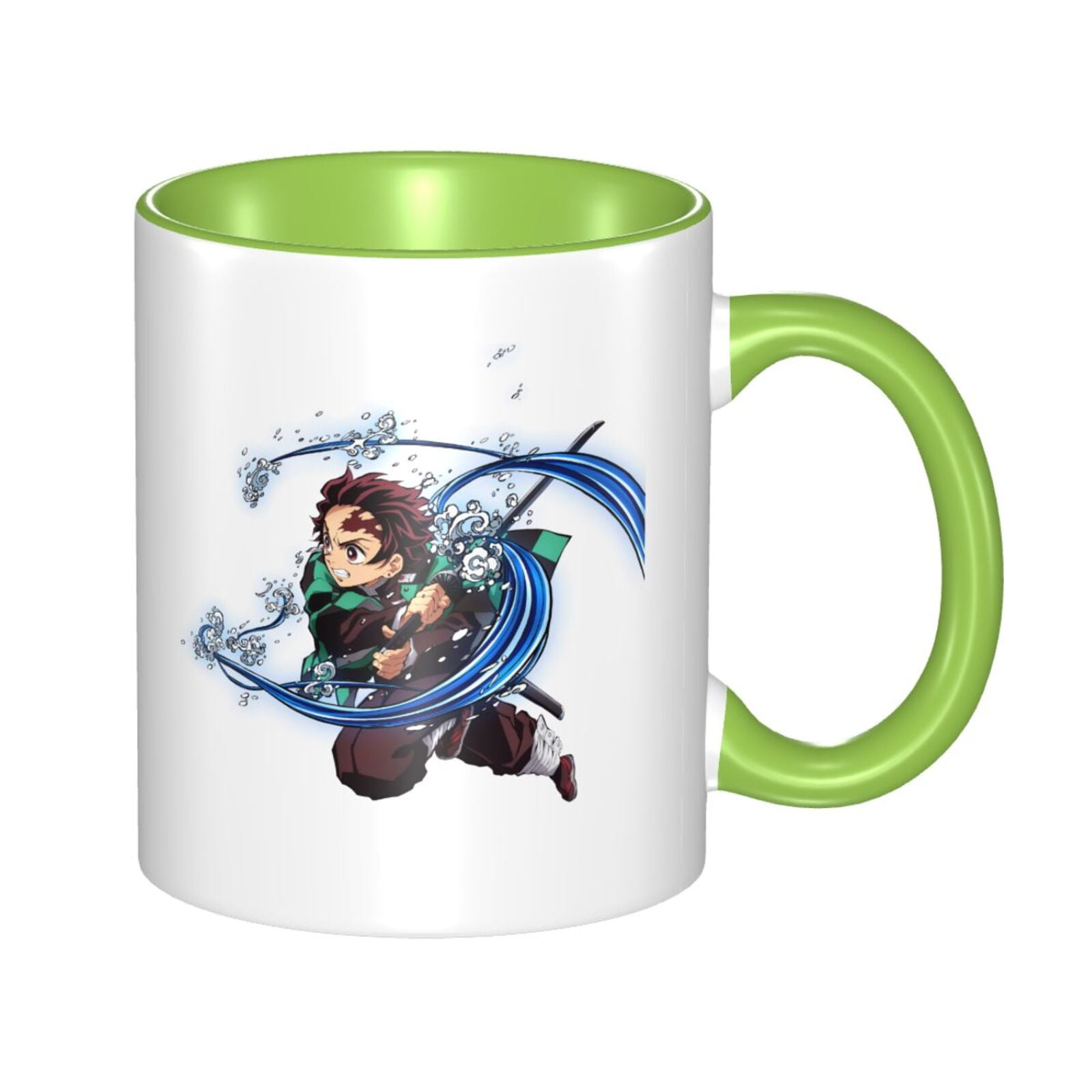 Demon Slayer Tanjiro Kamado Ceramic Magic Coffee Mug , Tea Cup 11 Oz ...