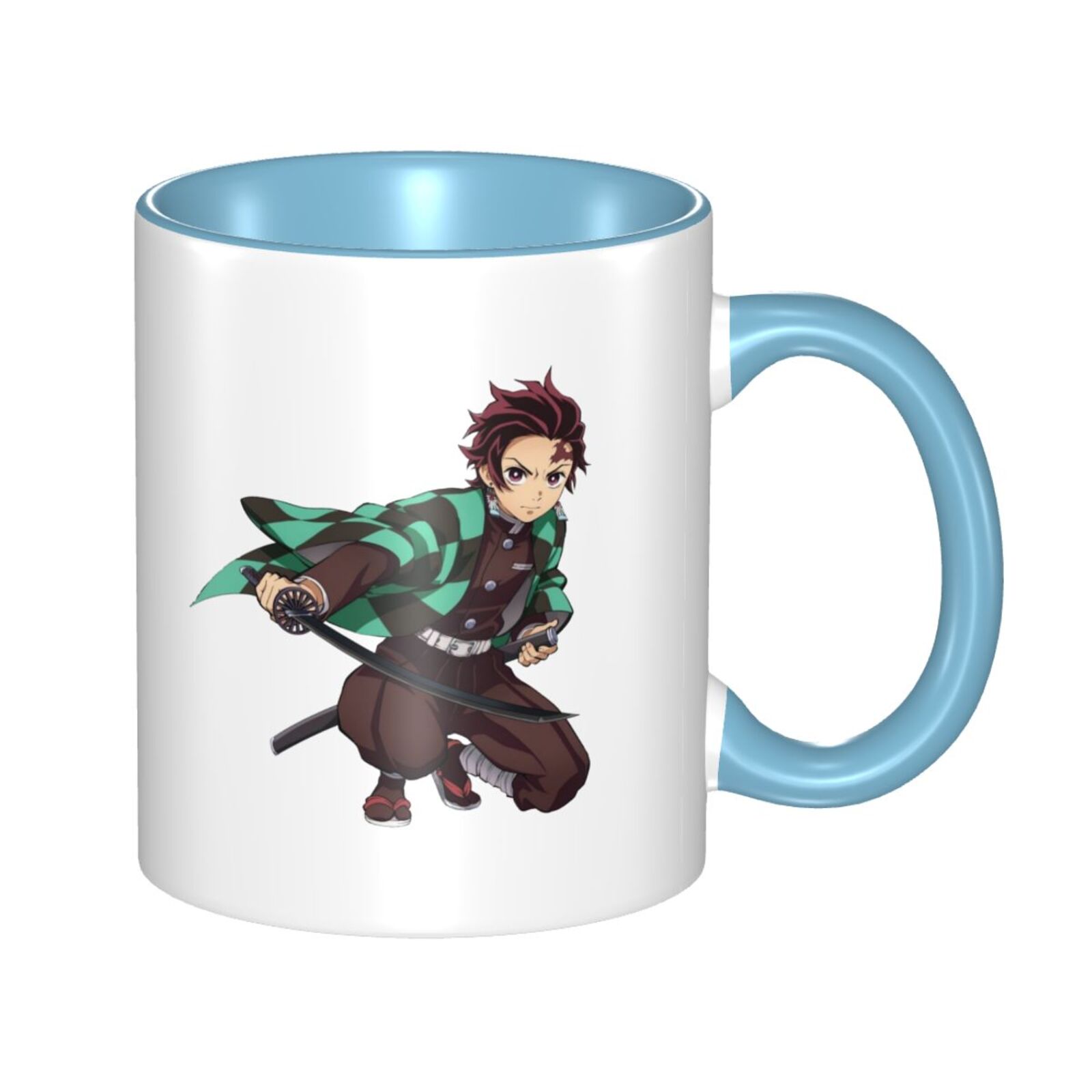 Demon Slayer Tanjiro Kamado Ceramic Magic Coffee Mug , Tea Cup 11 Oz ...