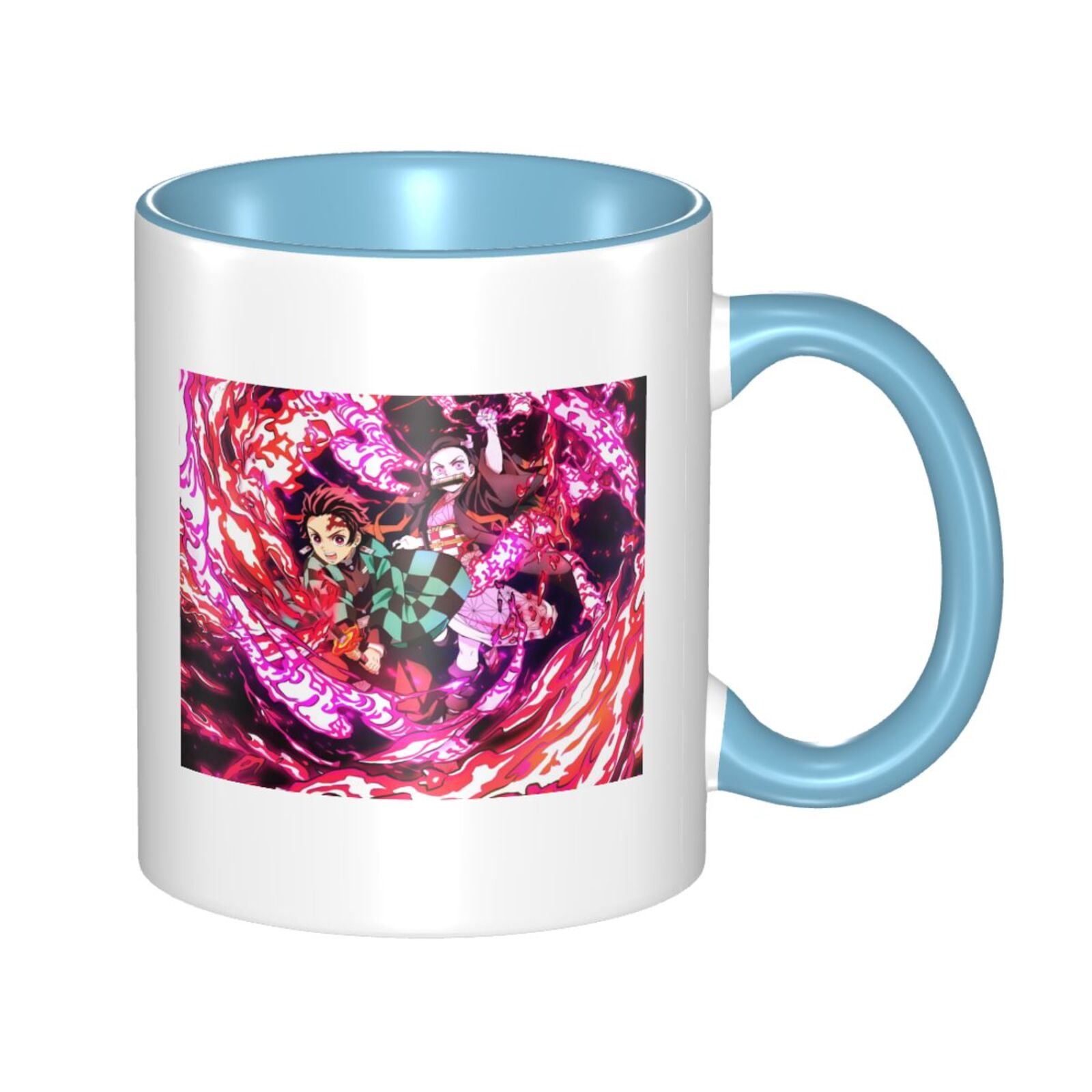 Demon Slayer Tanjiro Kamado Ceramic Magic Coffee Mug , Tea Cup 11 Oz ...