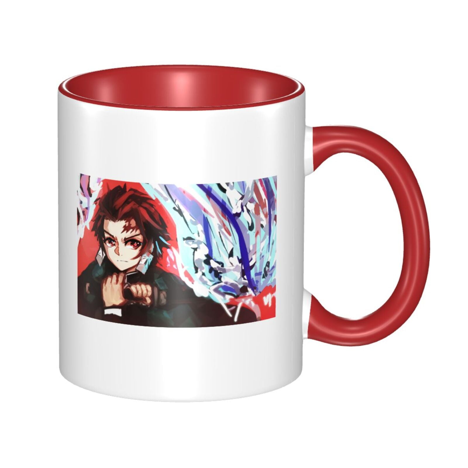 Demon Slayer Tanjiro Kamado Ceramic Magic Coffee Mug , Tea Cup 11 Oz ...