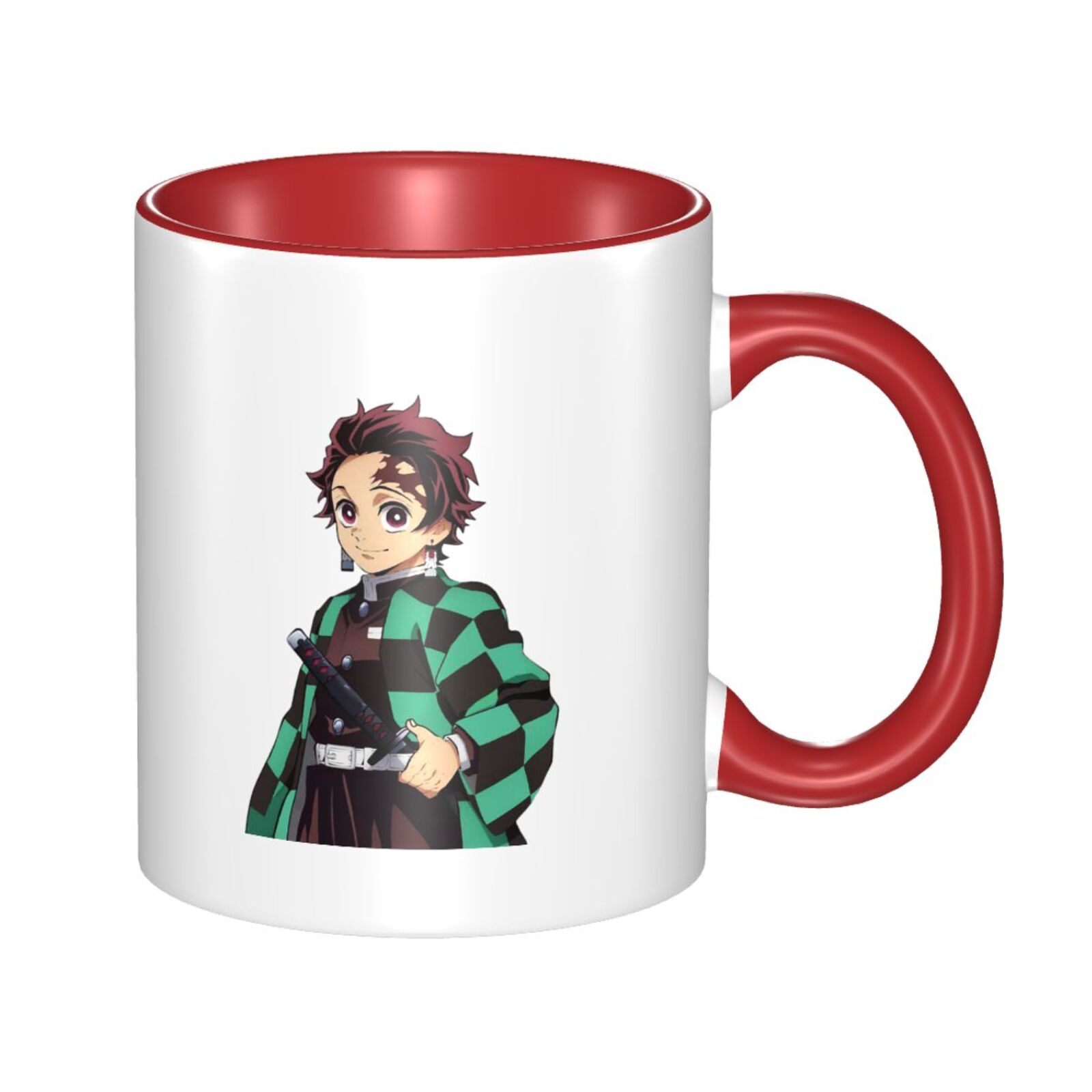 Demon Slayer Tanjiro Kamado Ceramic Magic Coffee Mug , Tea Cup 11 Oz ...