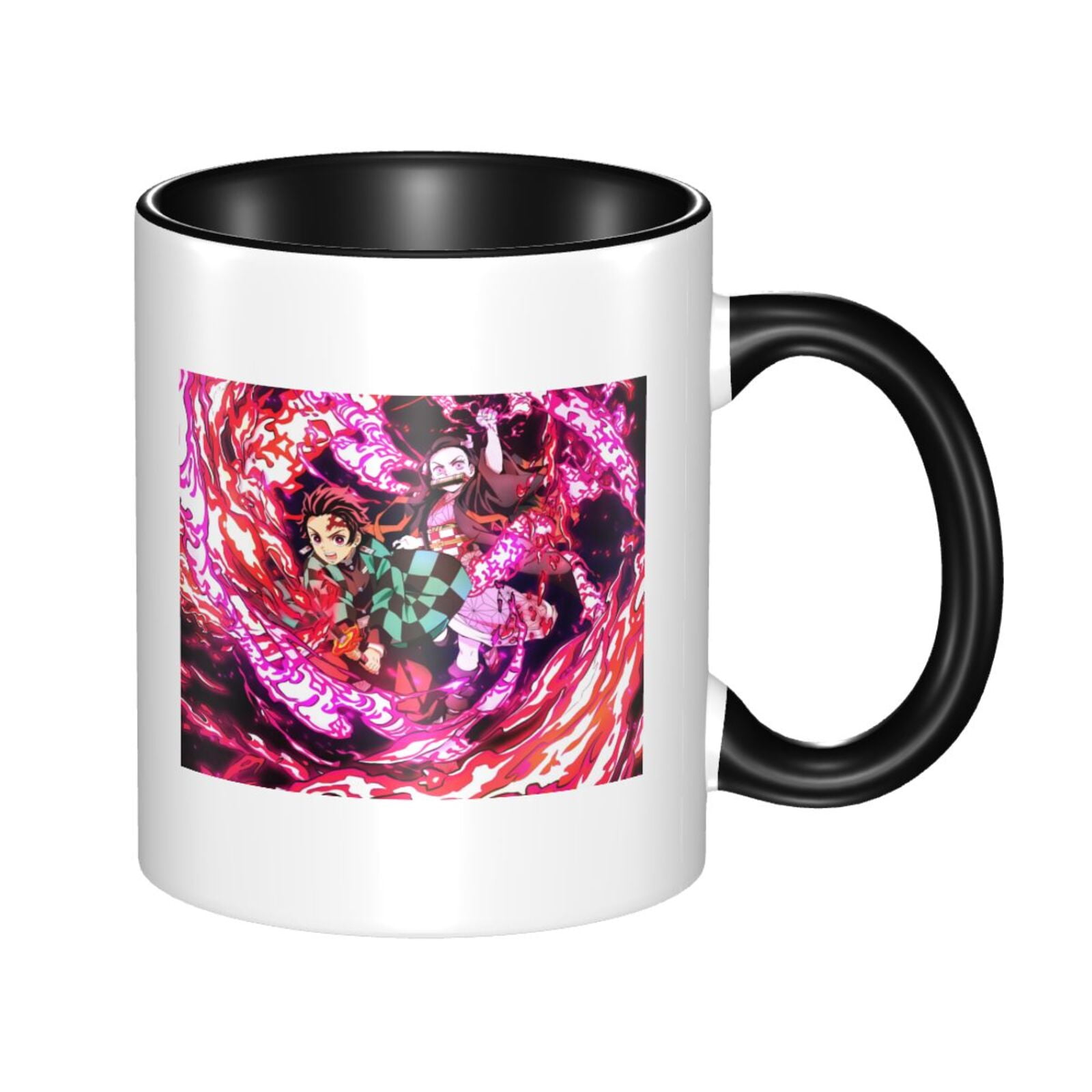 Demon Slayer Tanjiro Kamado Ceramic Magic Coffee Mug , Tea Cup 11 Oz ...