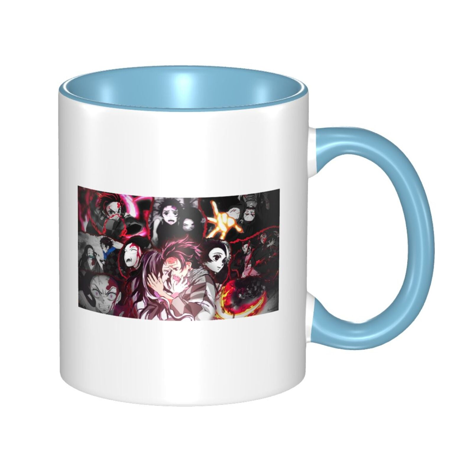 Demon Slayer Tanjiro Kamado Ceramic Magic Coffee Mug , Tea Cup 11 Oz ...