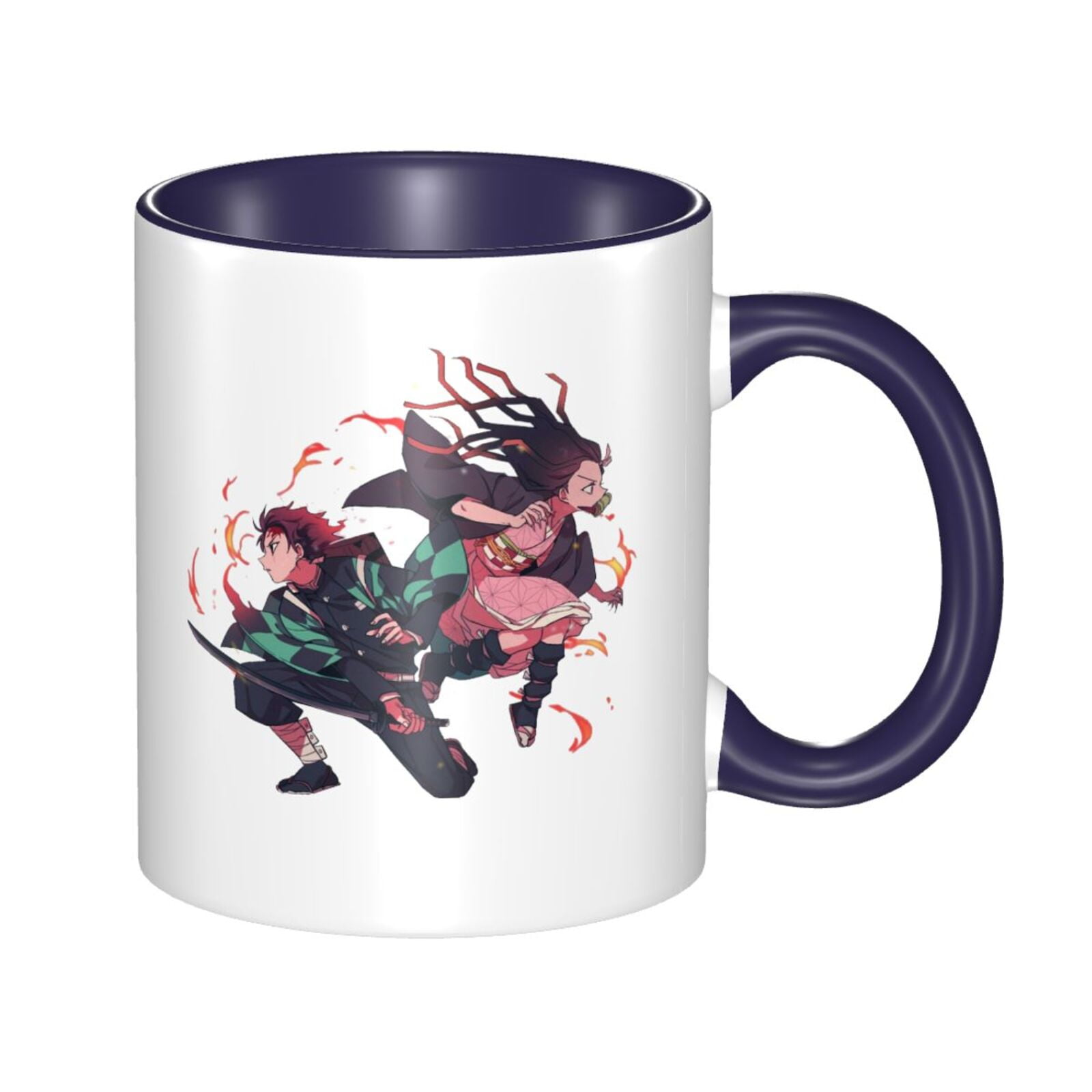 Demon Slayer Tanjiro Kamado Ceramic Magic Coffee Mug , Tea Cup 11 Oz ...