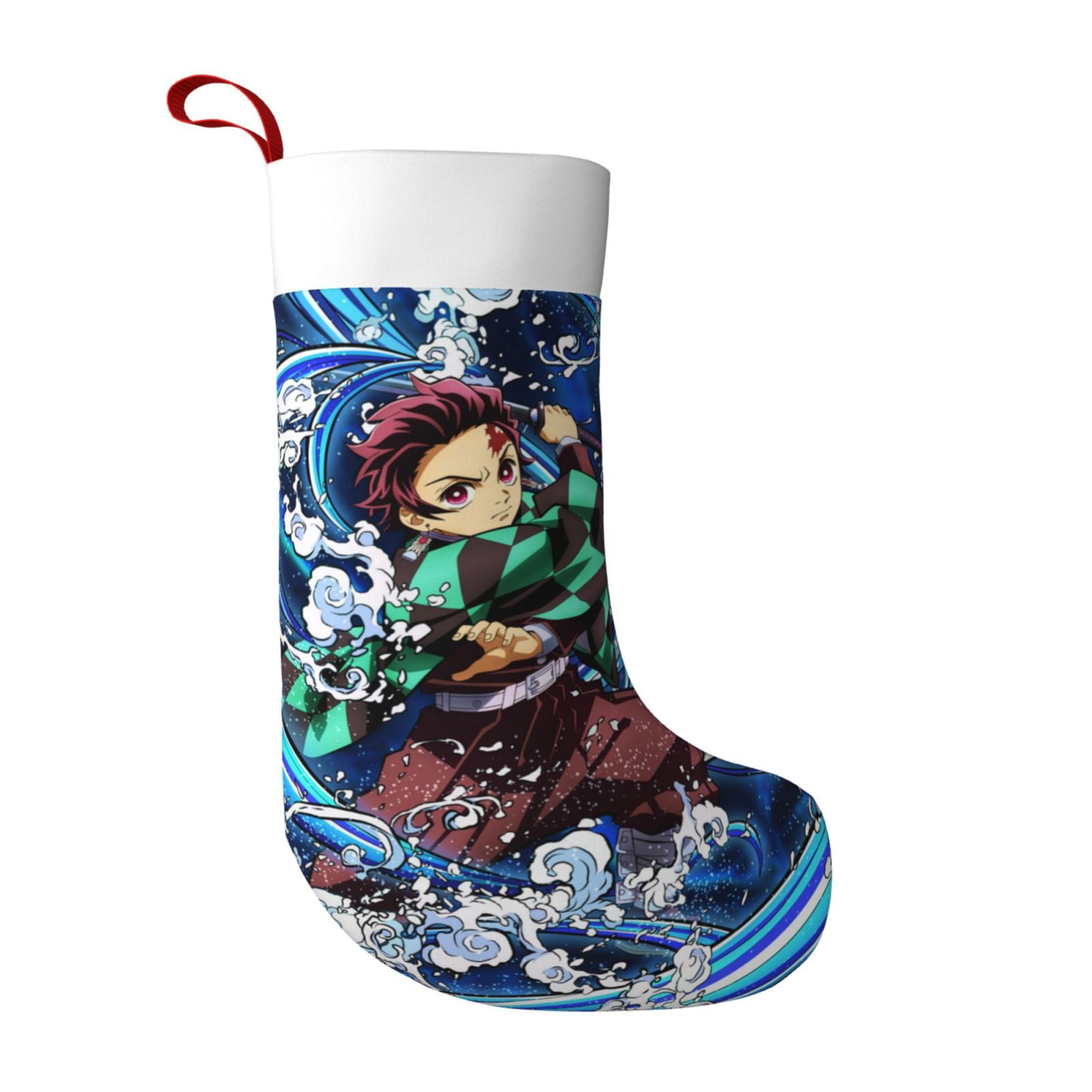 Demon Slayer Tanjiro Kamado Christmas Stocking Party Home Christmas ...