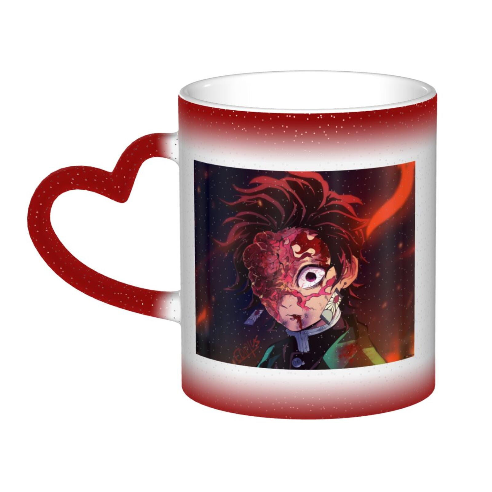 Demon Slayer Tanjiro Kamado Coffee Mugs Enchanting Starry Sky ...