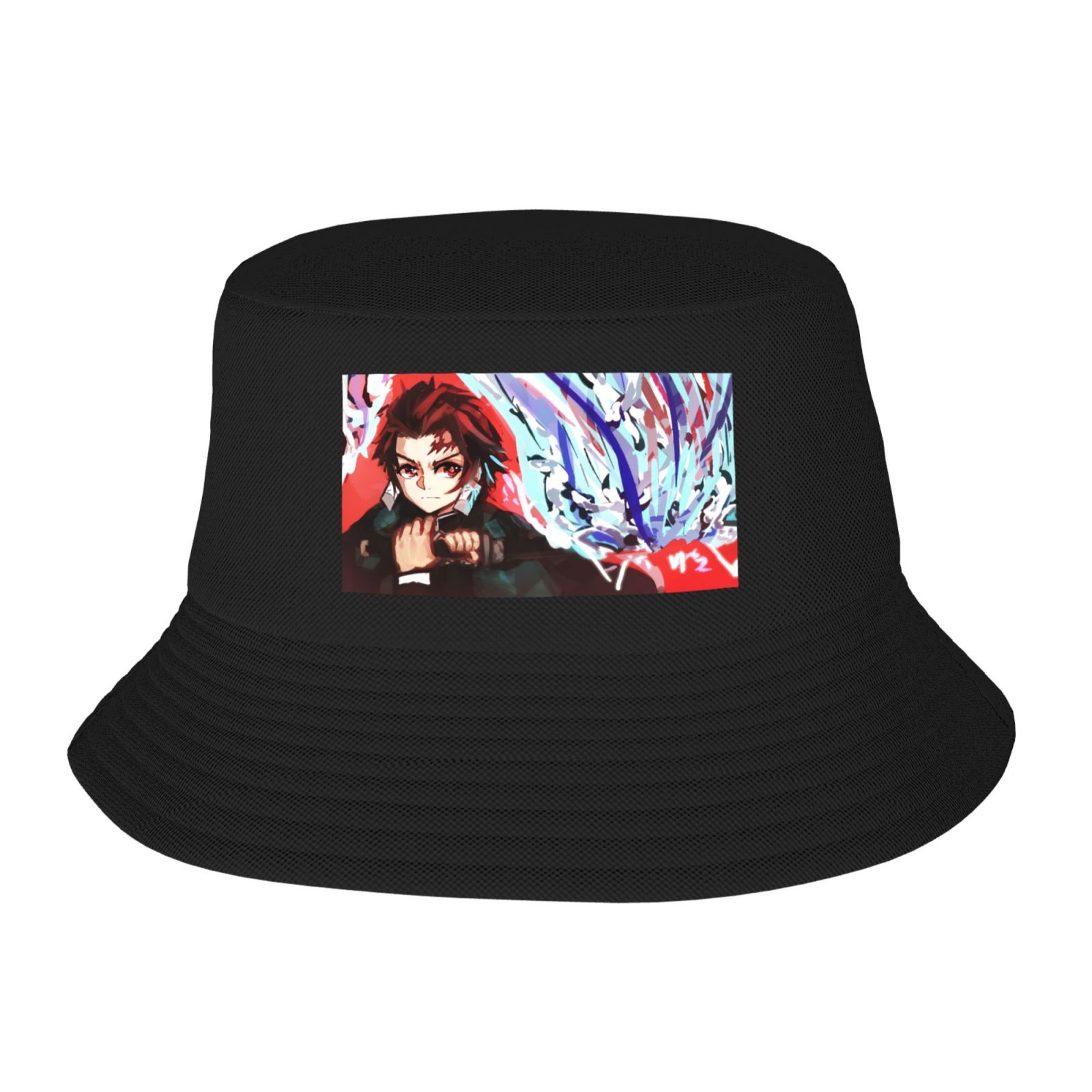 Demon Slayer Tanjiro Kamado Fisherman Hat Summer Travel Bucket Beach ...