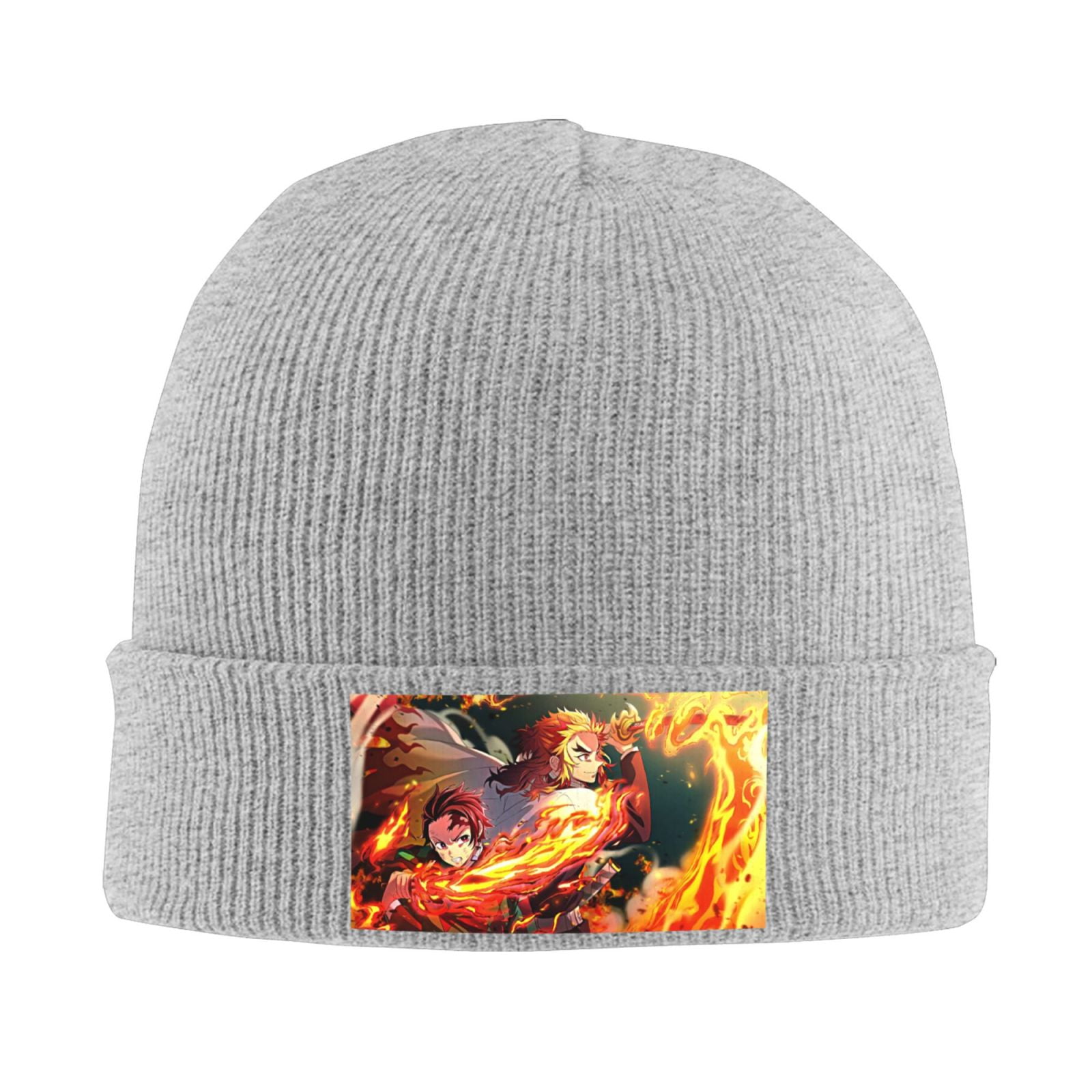 Demon Slayer Tanjiro Kamado Knit Hat Winter Warm Hat Fashion Casual ...