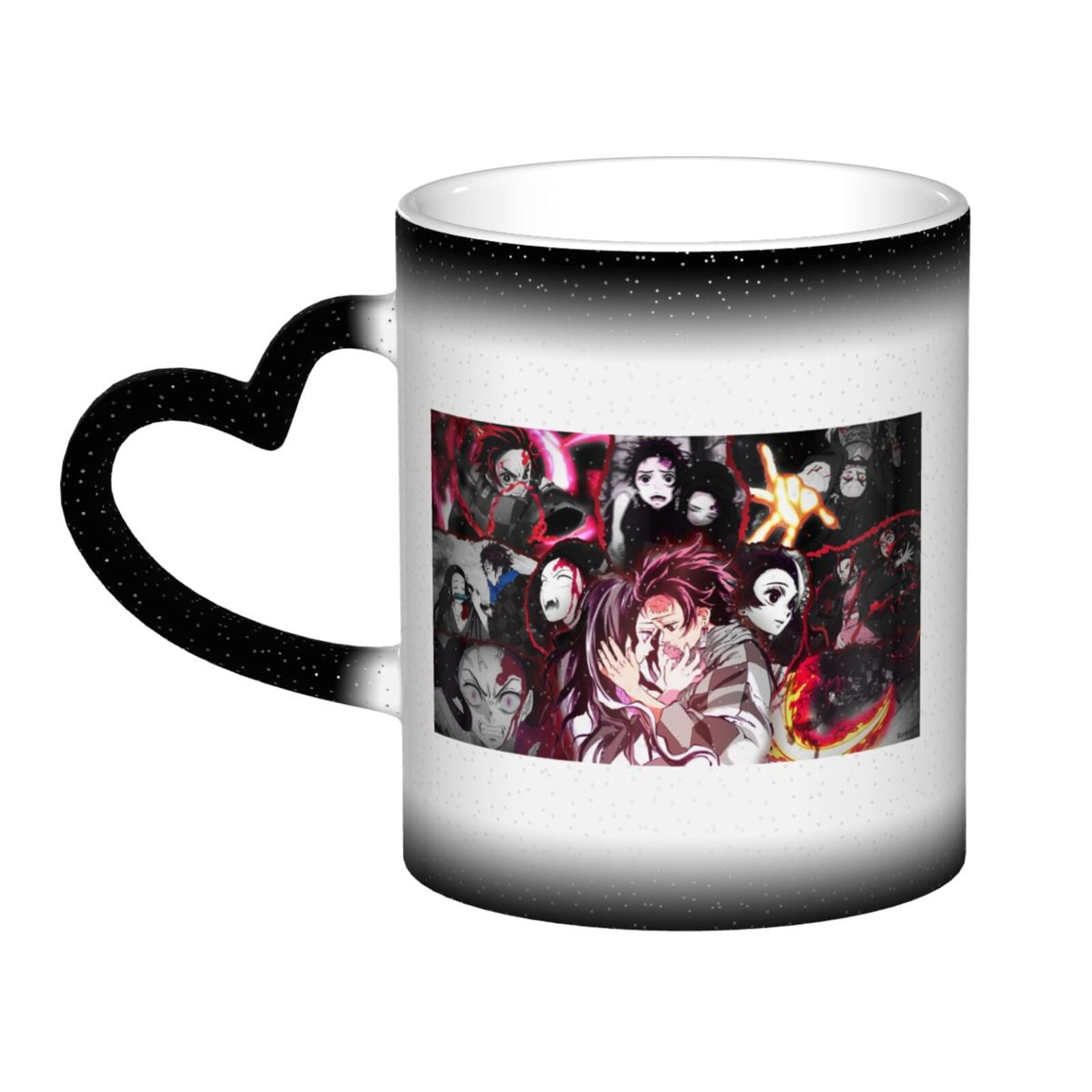 Demon Slayer Tanjiro Kamado Mug Color Changing Coffee Mug Ceramic Heat ...