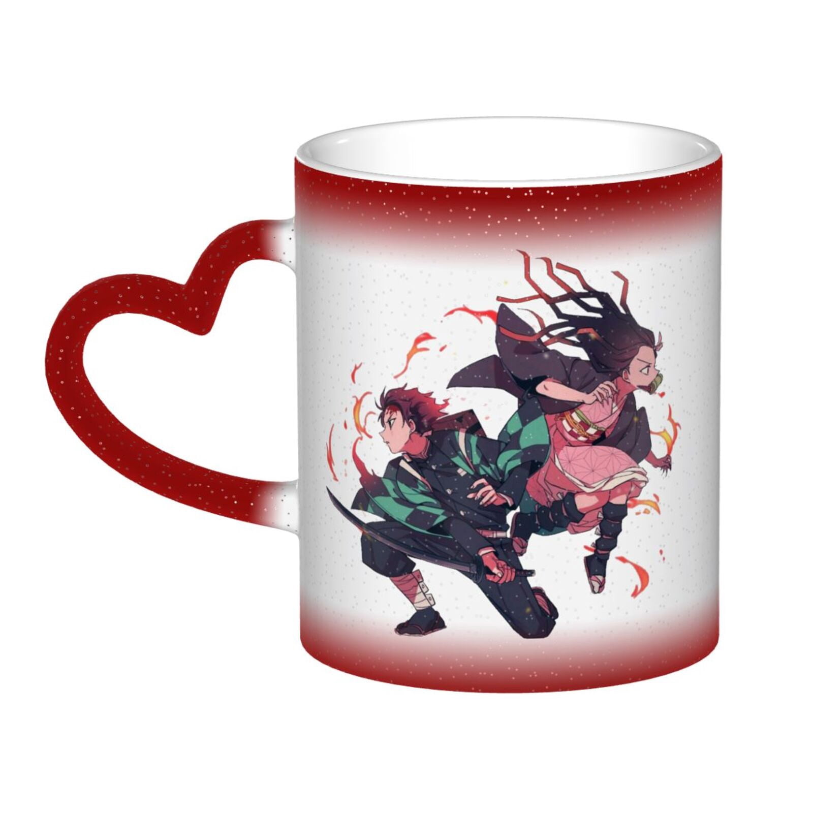 Demon Slayer Tanjiro Kamado Mug Color Changing Coffee Mug Ceramic Heat ...