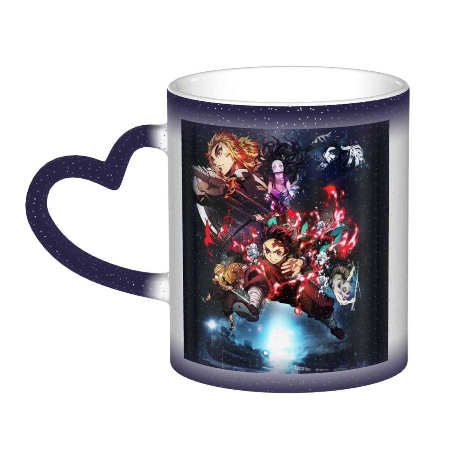 Demon Slayer Tanjiro Kamado Mug Color Changing Coffee Mug Ceramic Heat ...
