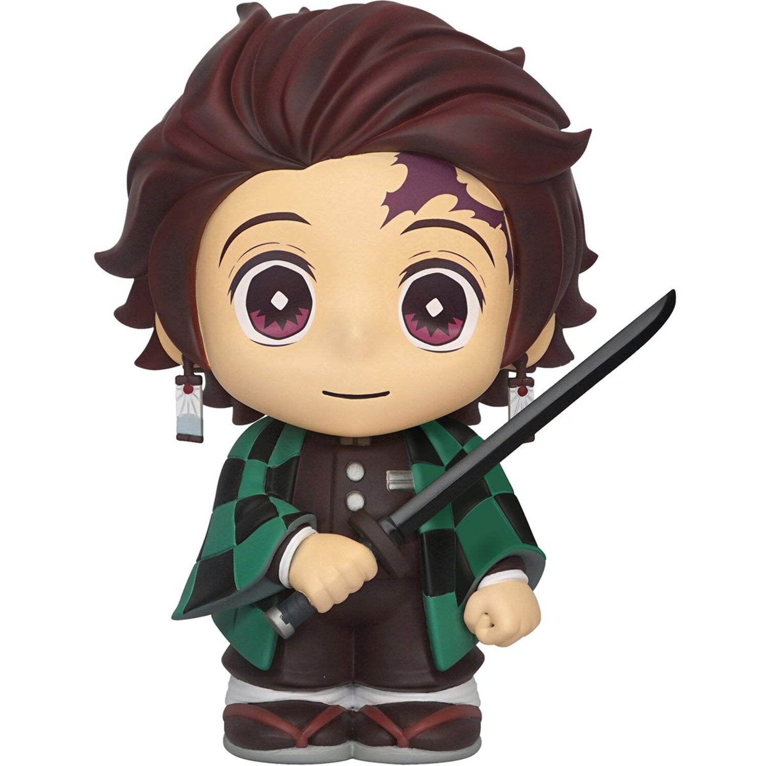 Demon Slayer Tanjiro Kamado PVC Figural Bank - Walmart.com