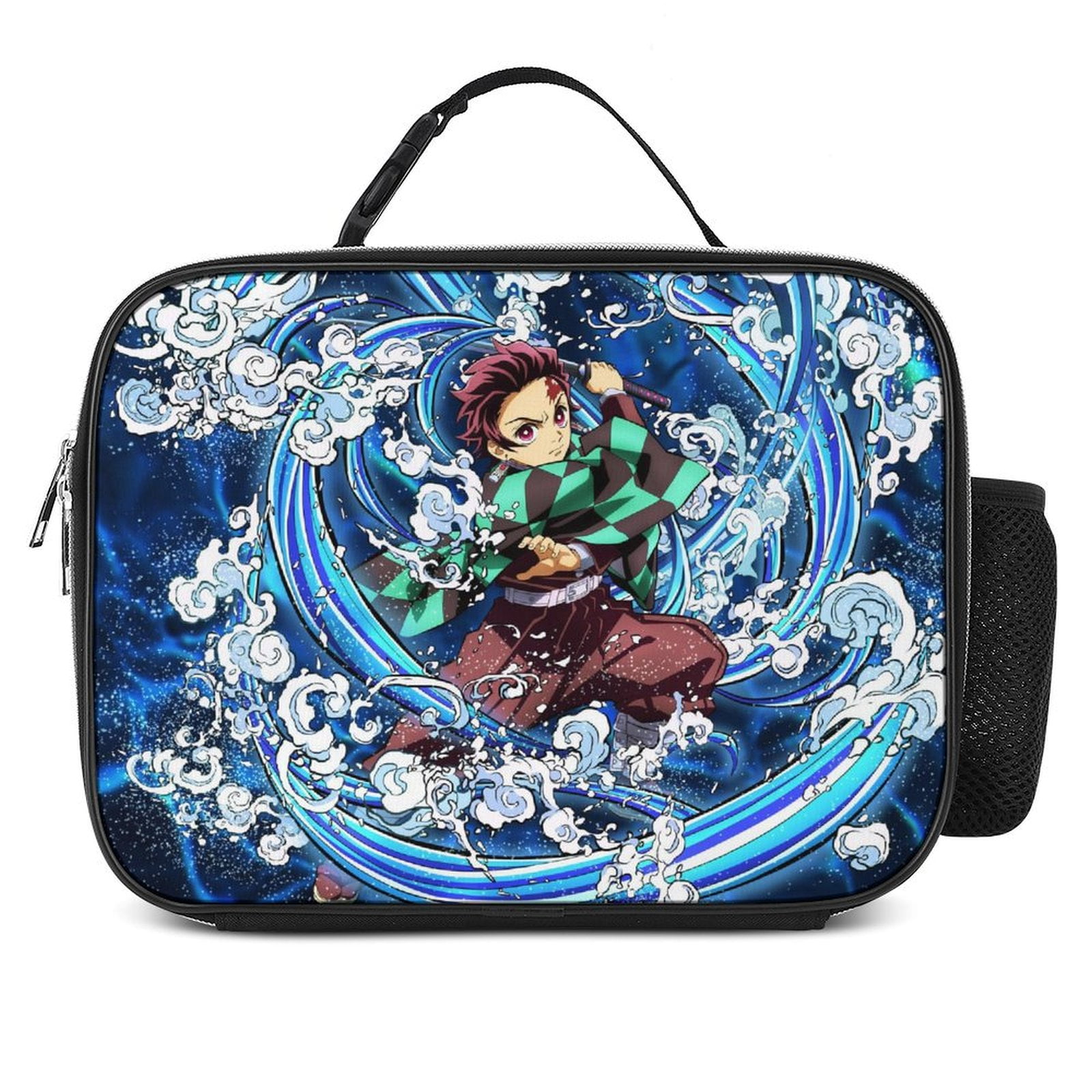 Demon Slayer Tanjiro Kamado Portable Lunch Bag Insulated Lunch Box ...