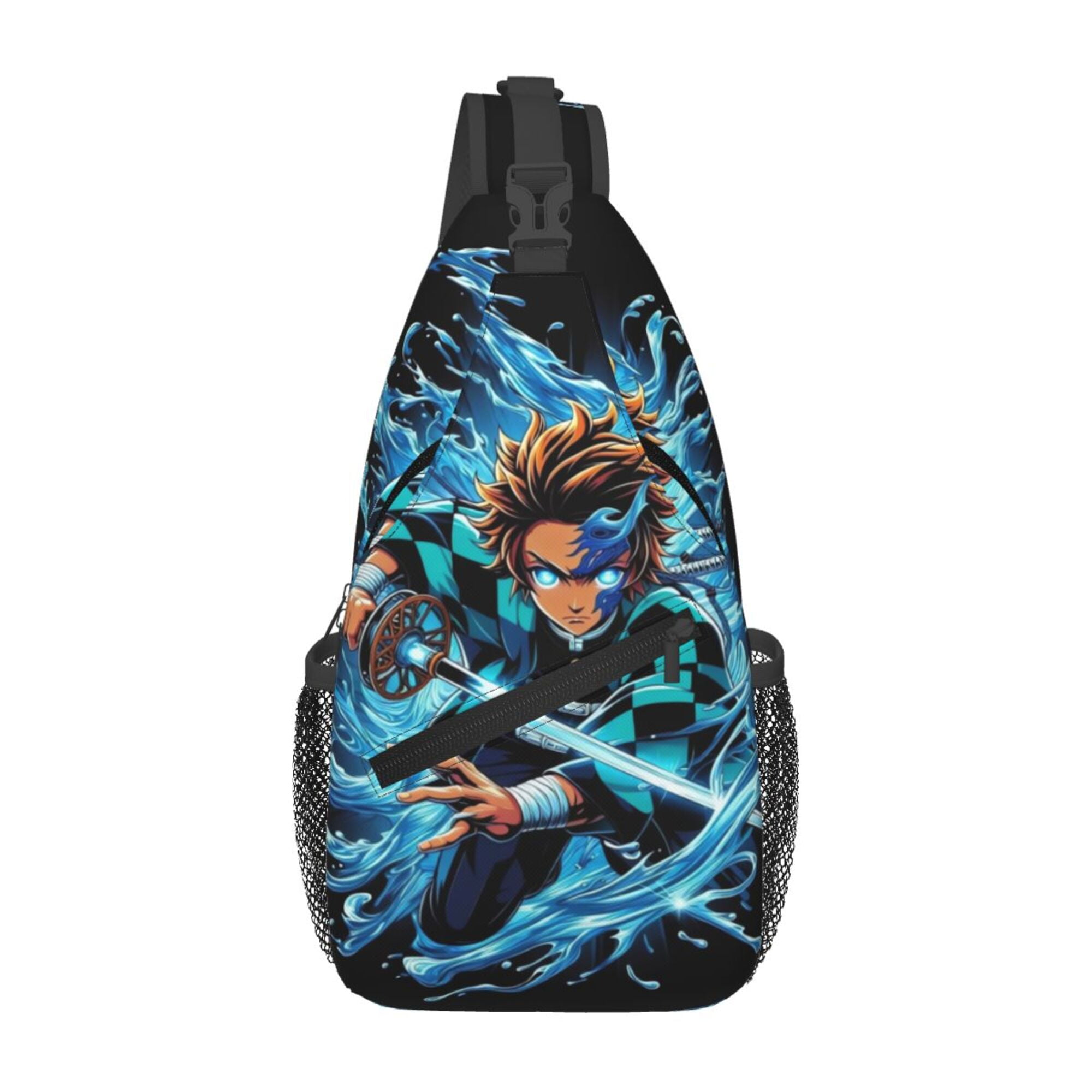 Demon Slayer Tanjiro Kamado Sling Bag Crossbody Sling Backpack Chest ...