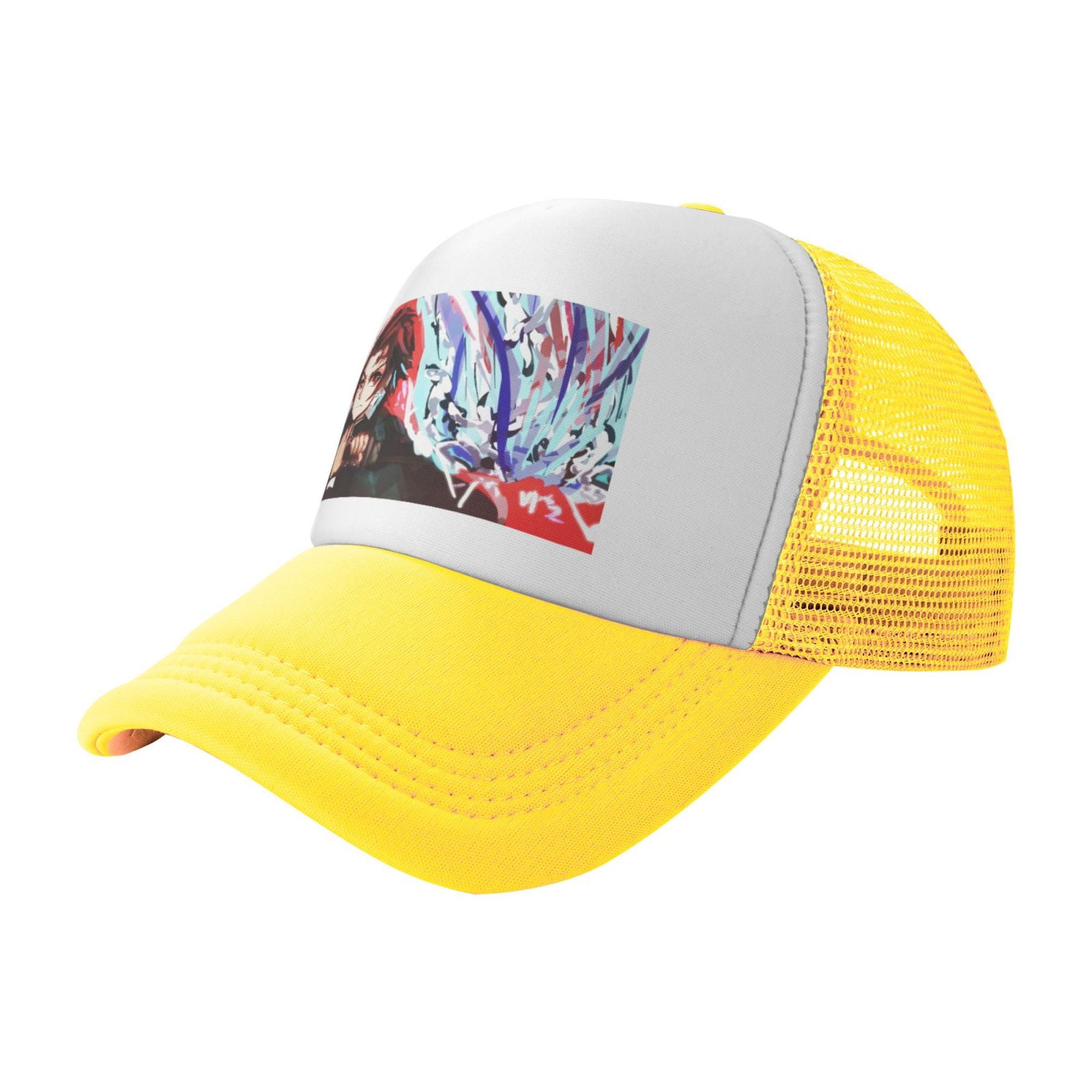 Demon Slayer Tanjiro Kamado Trucker Hat Unisex Sports Baseball Cap ...