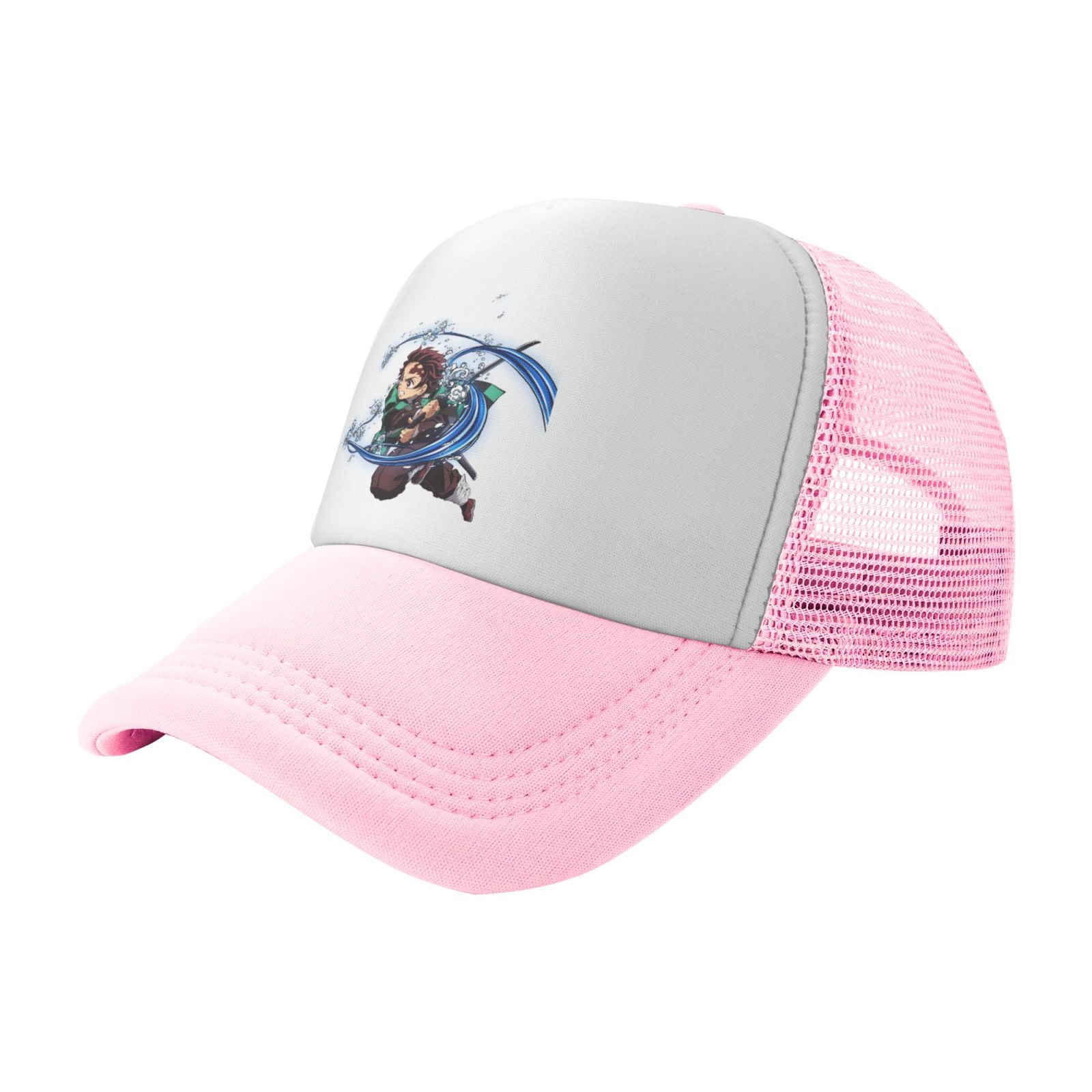 Demon Slayer Tanjiro Kamado Trucker Hat Unisex Sports Baseball Cap ...