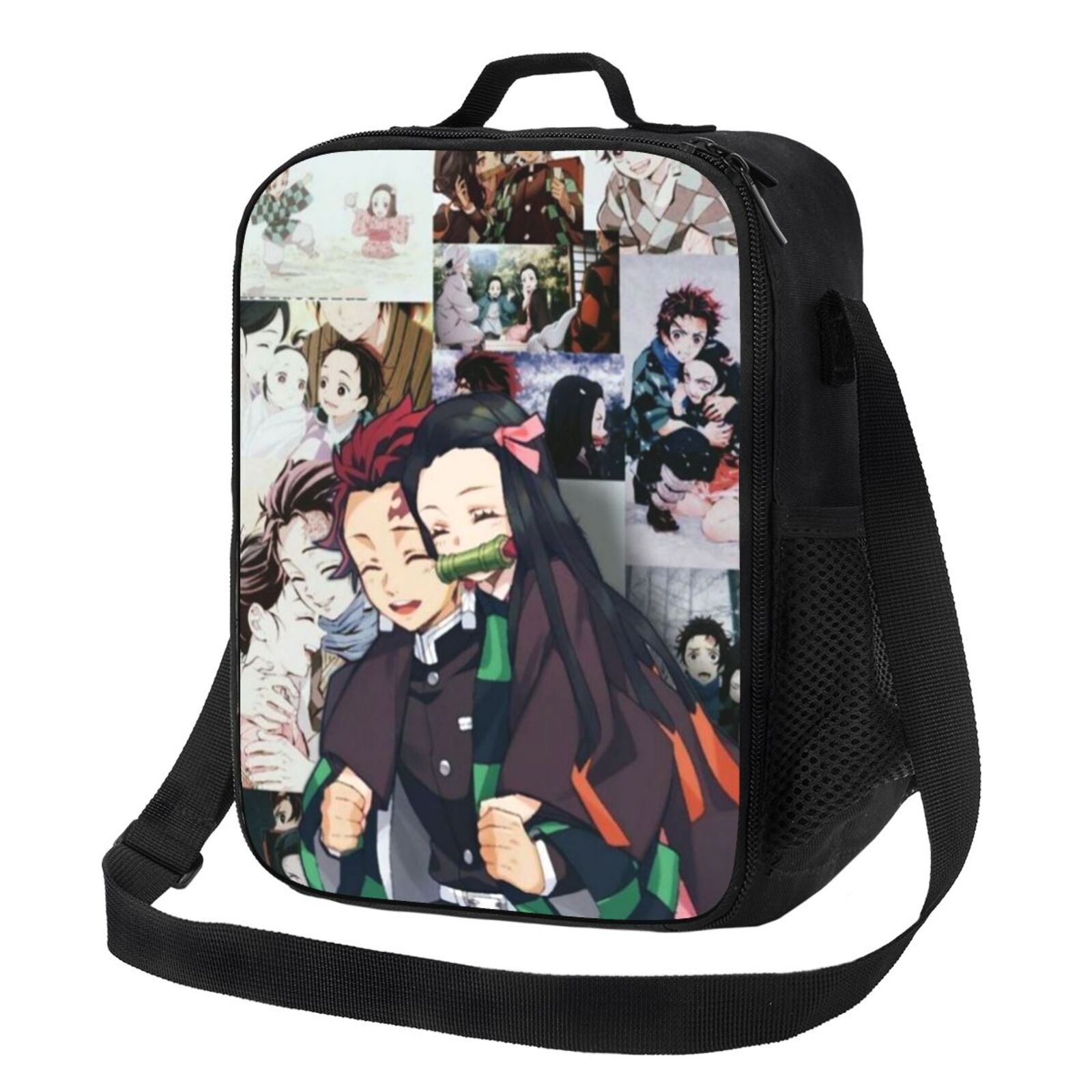 Demon Slayer Tanjiro Nezuko Insulated Lunch Bag Lunch Box Thermal ...
