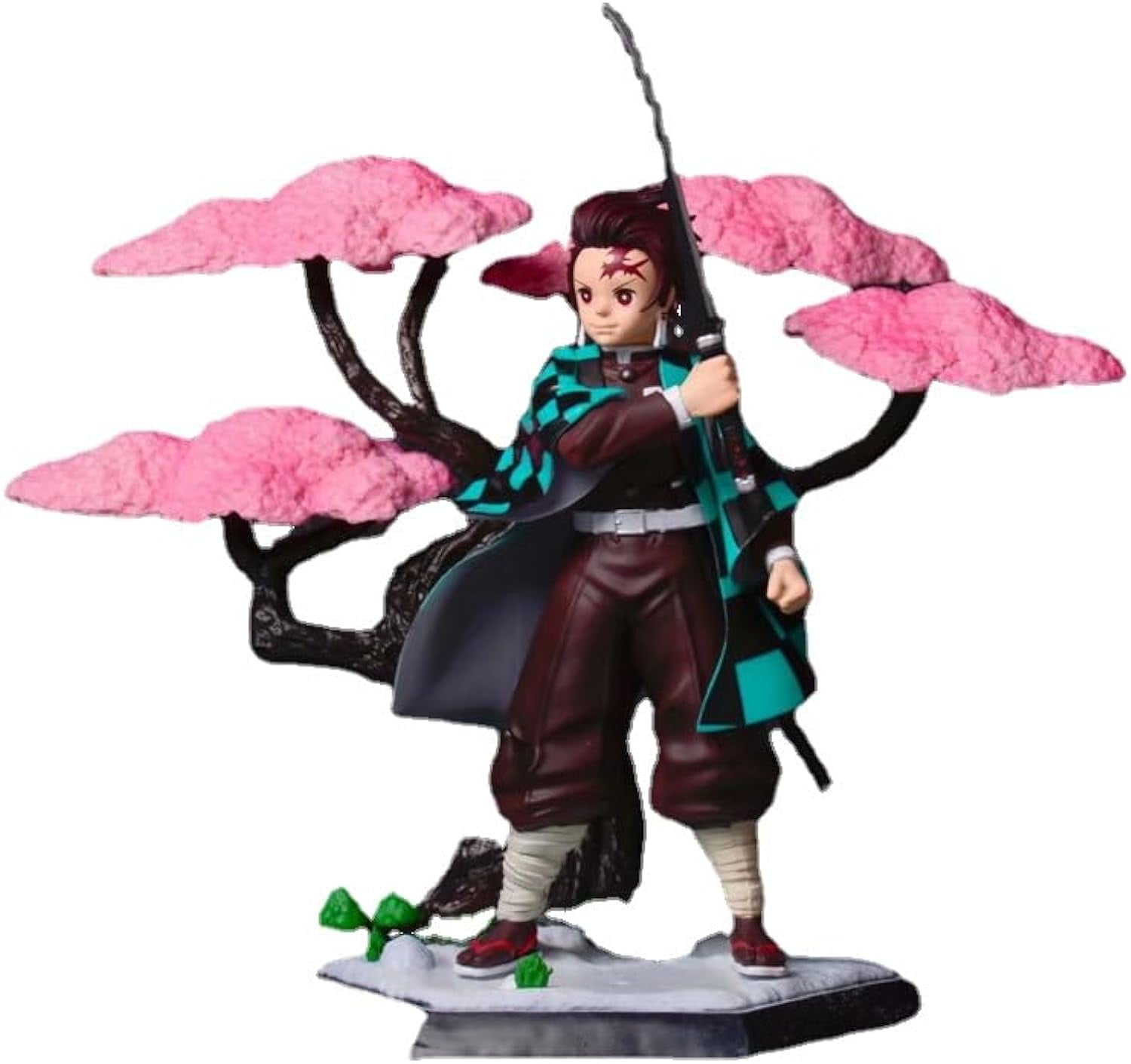 Demon Slayer Tanjirou Kamado Anime Action Figure Action Statue Figure ...