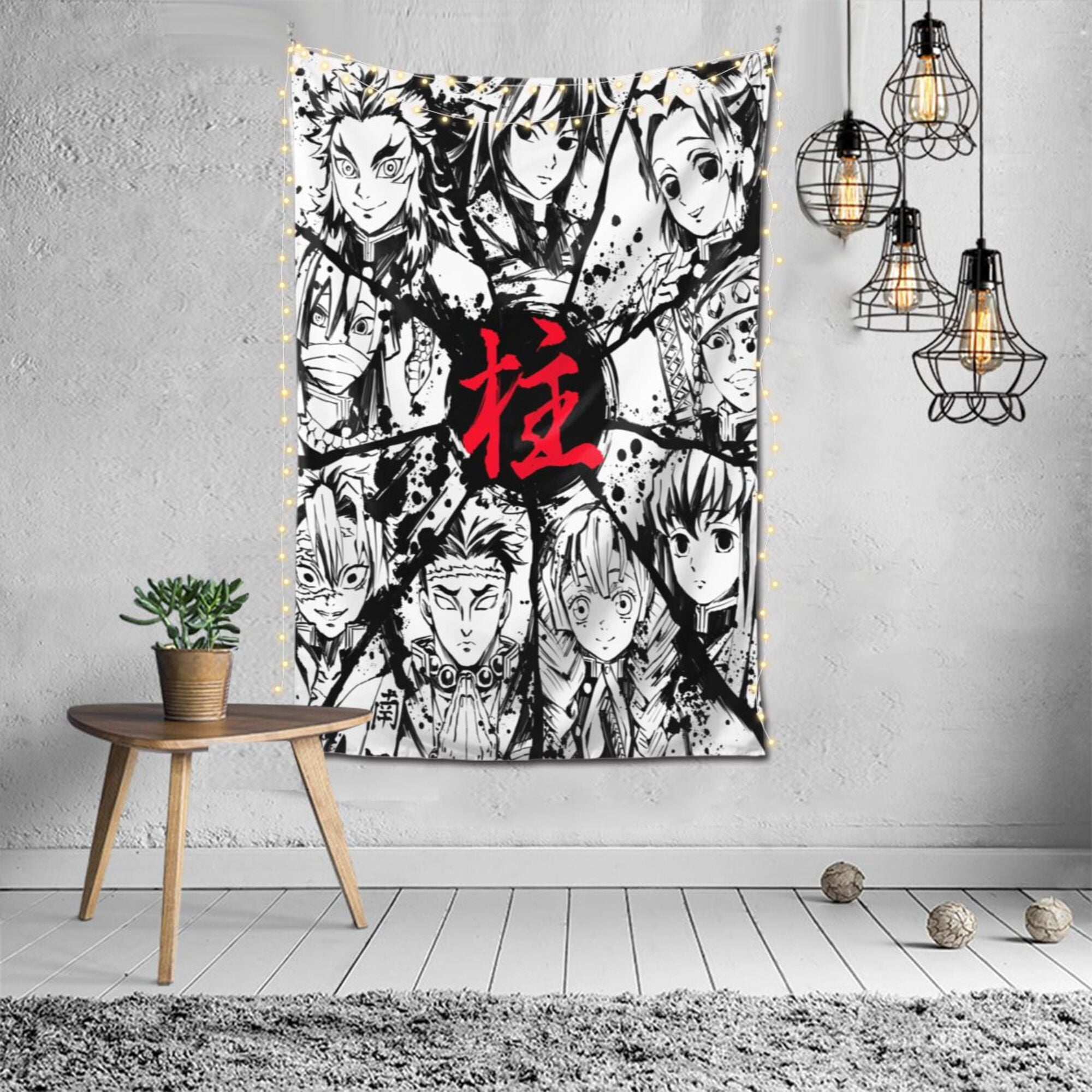 Demon Slayer Tapestry Aesthetic Cute Room Decor Tapestry Birthday ...