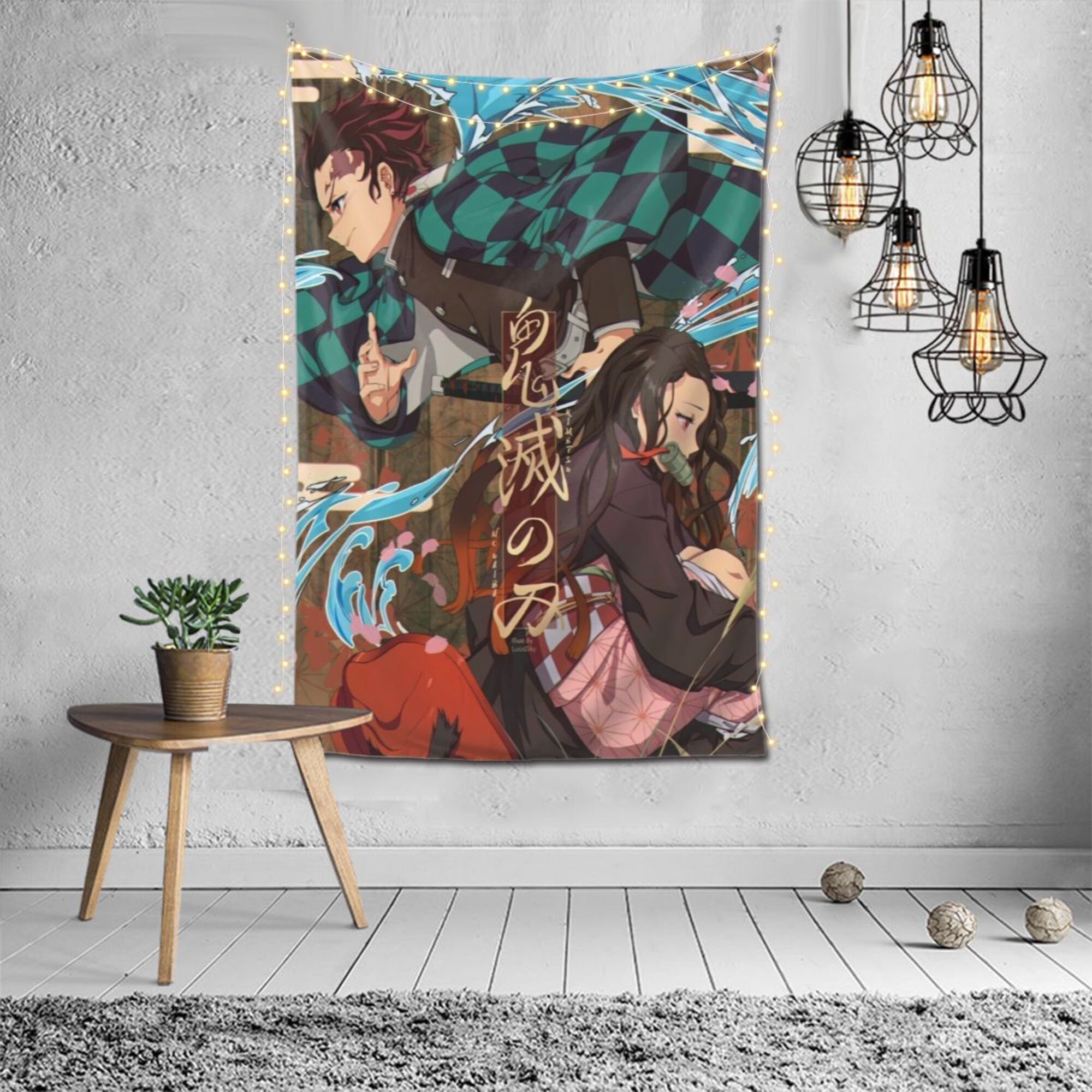 Demon Slayer Tapestry Aesthetic Cute Room Decor Tapestry Birthday ...