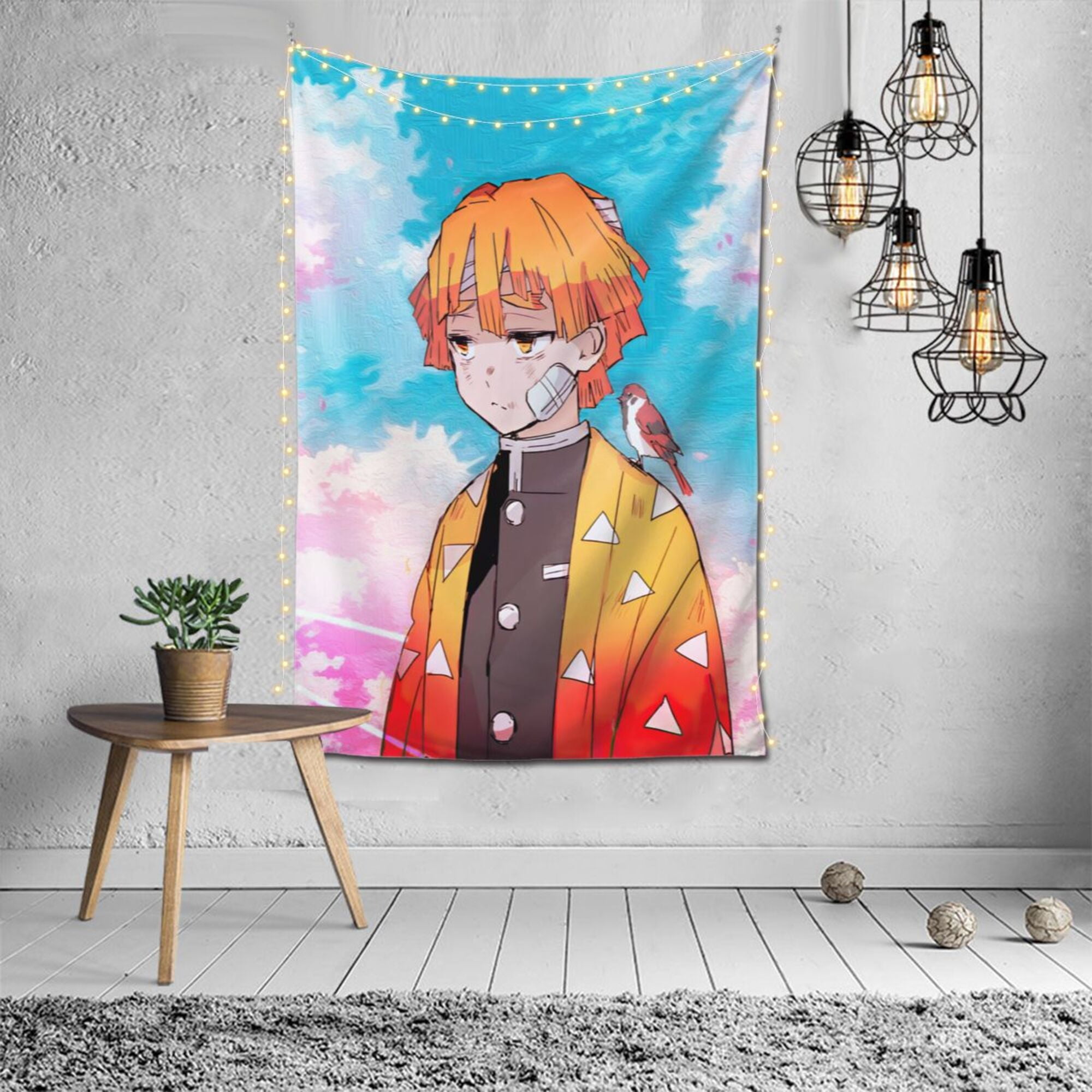 Demon Slayer Tapestry Aesthetic Cute Room Decor Tapestry Birthday ...