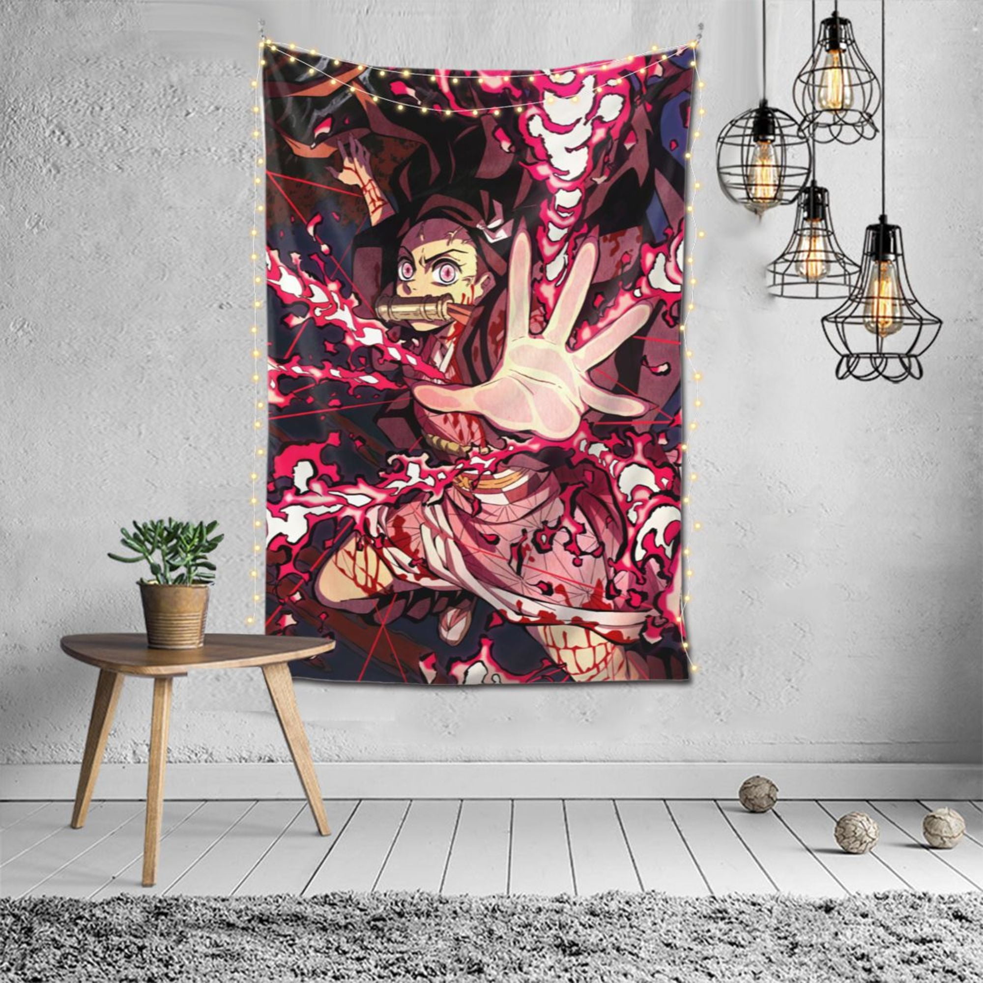 Demon Slayer Tapestry Aesthetic Cute Room Decor Tapestry Birthday ...