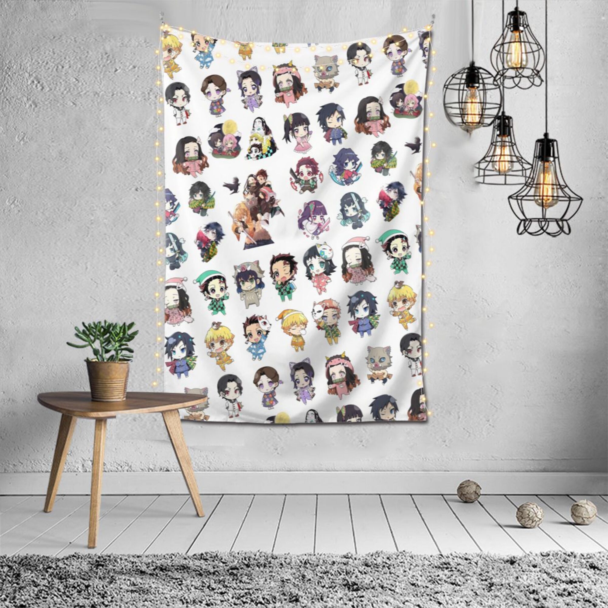 Demon Slayer Tapestry Aesthetic Cute Room Decor Tapestry Birthday ...