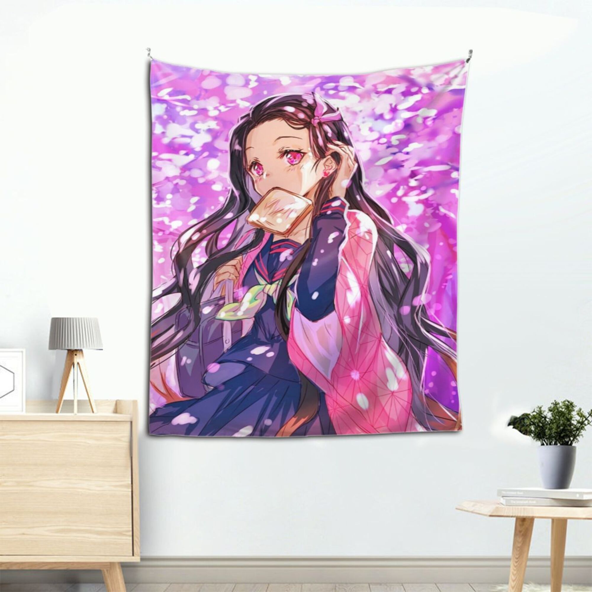 Demon Slayer Tapestry Aesthetic Cute Room Decor Tapestry Birthday ...