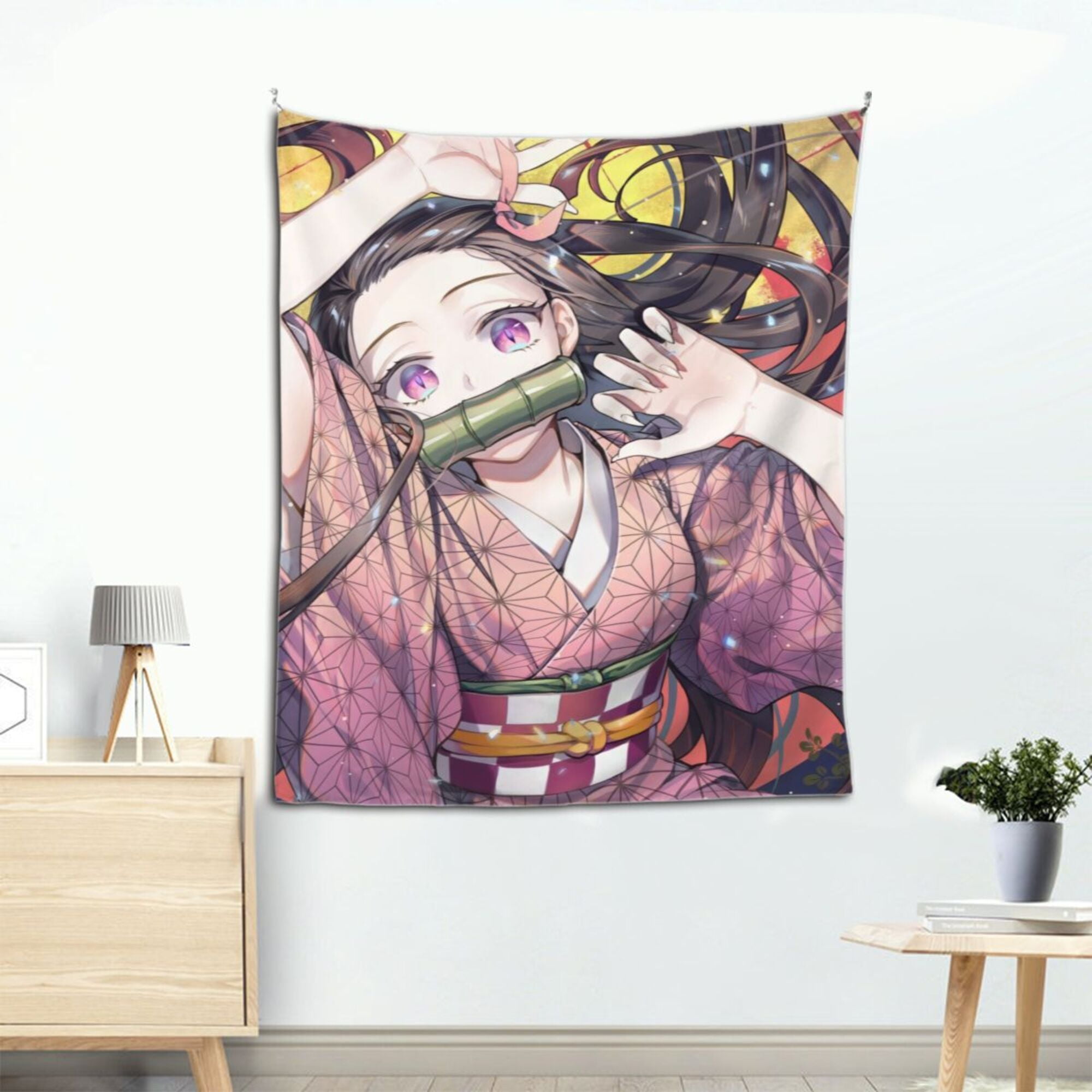 Demon Slayer Tapestry Aesthetic Cute Room Decor Tapestry Birthday ...